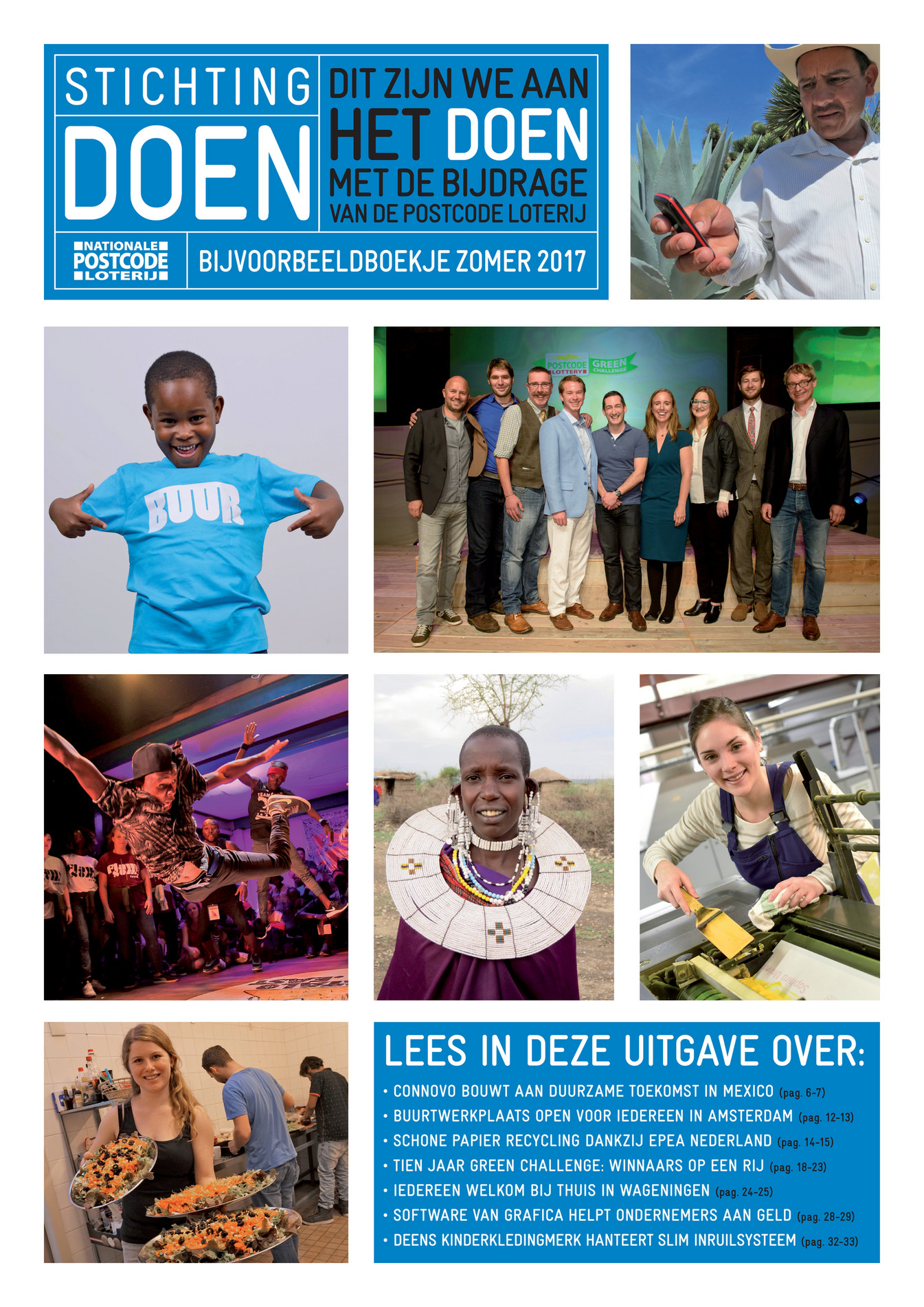 Stichting DOEN - Nationale Postcode Loterij Bijvoorbeeldboekje zomer ...