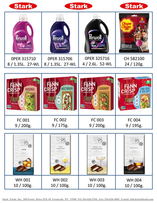 Stark Foods Catalog 2025 - Page 18-19