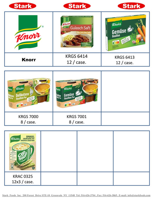 Stark Foods Catalog 2026 - Page 34-35