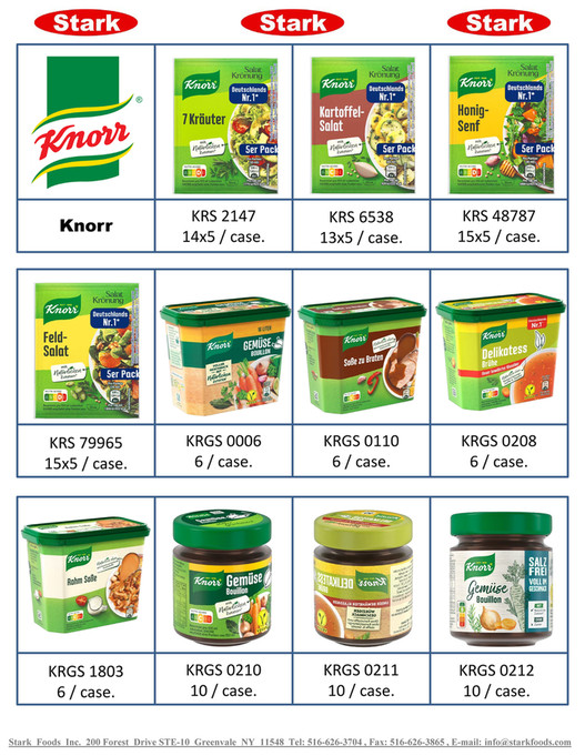 Stark Foods Catalog 2026 - Page 34-35