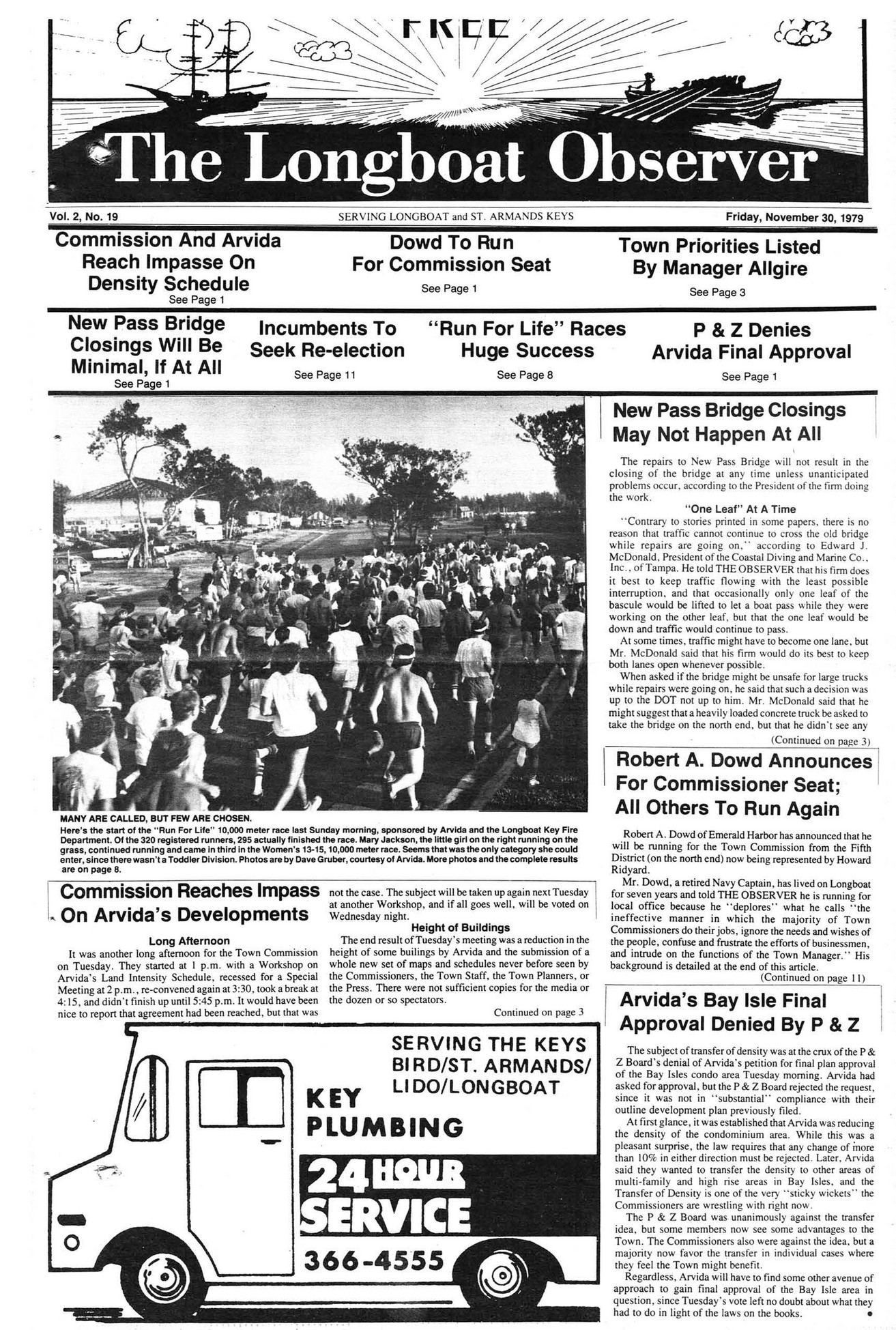 Archives - November 30 1979 - Page 1