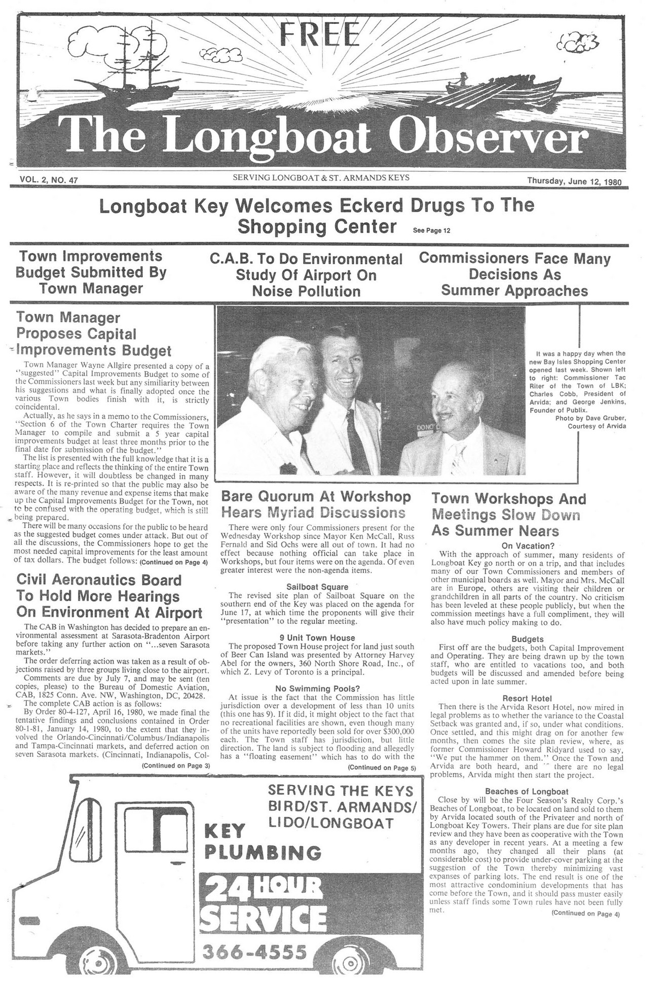 Archives - June 12 1980 - Page 1