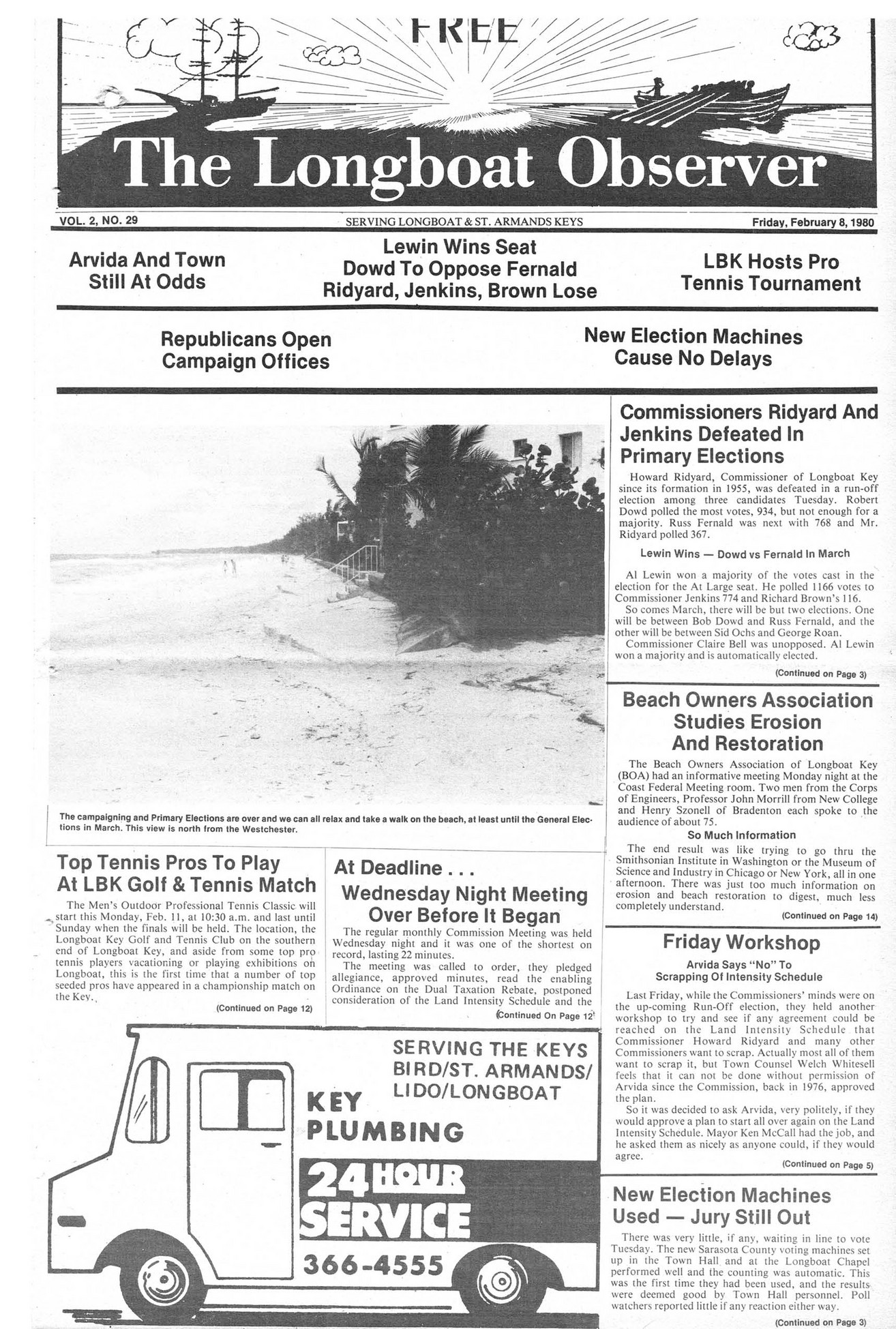 Archives - February 8 1980 - Page 1