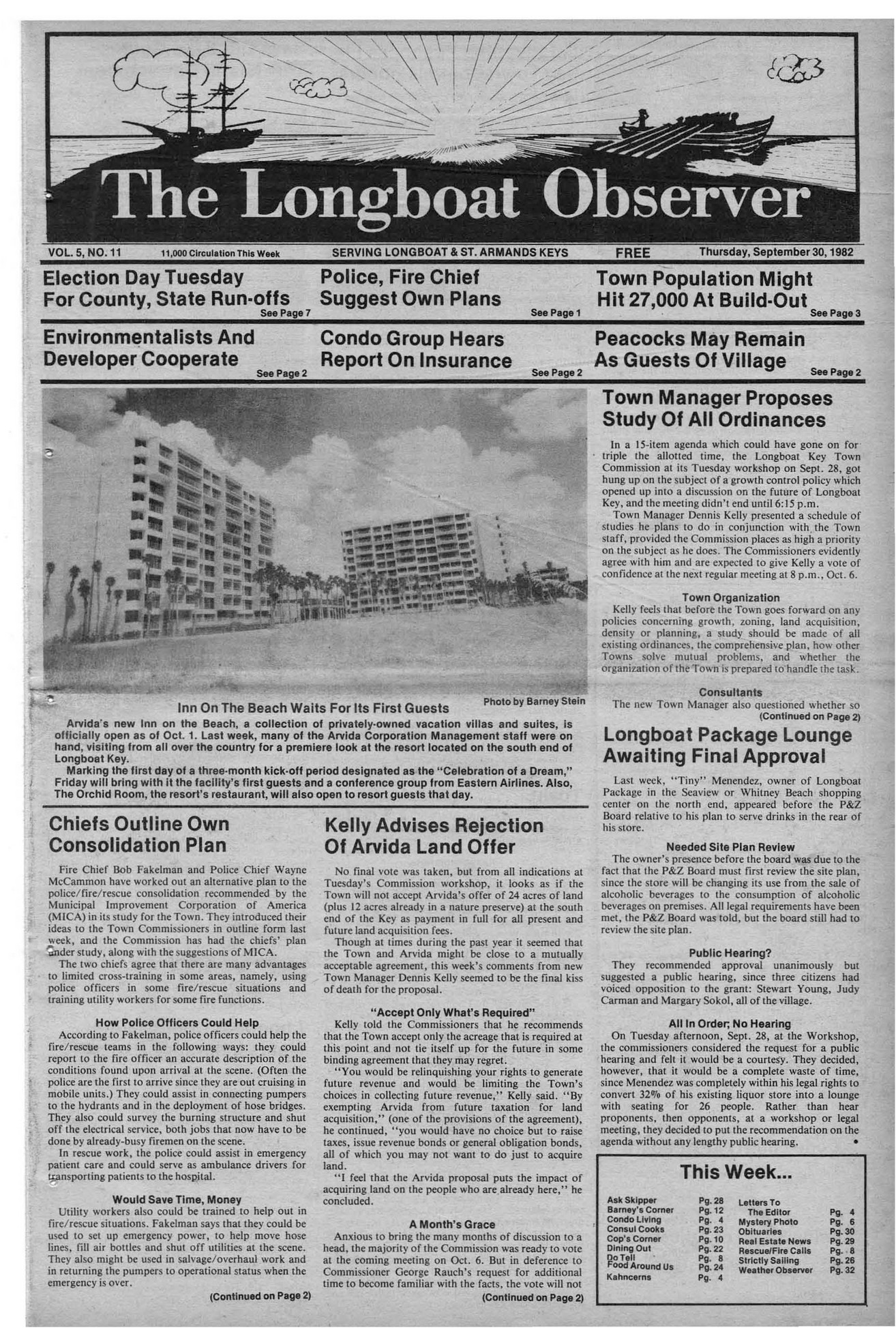 Archives - September 30 1982 - Page 1