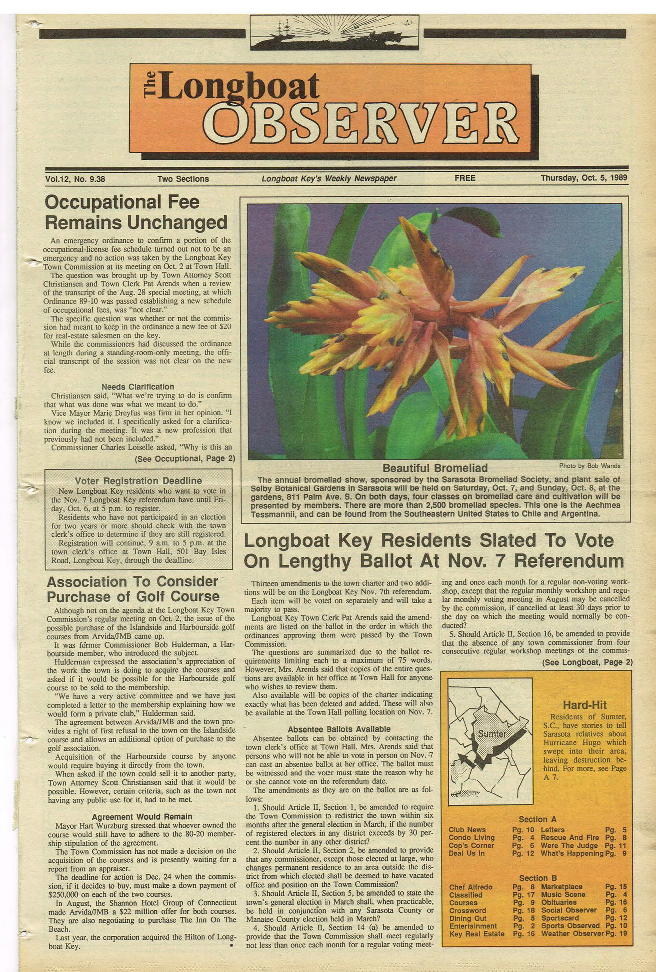 Archives - October 5 1989 - Page 1