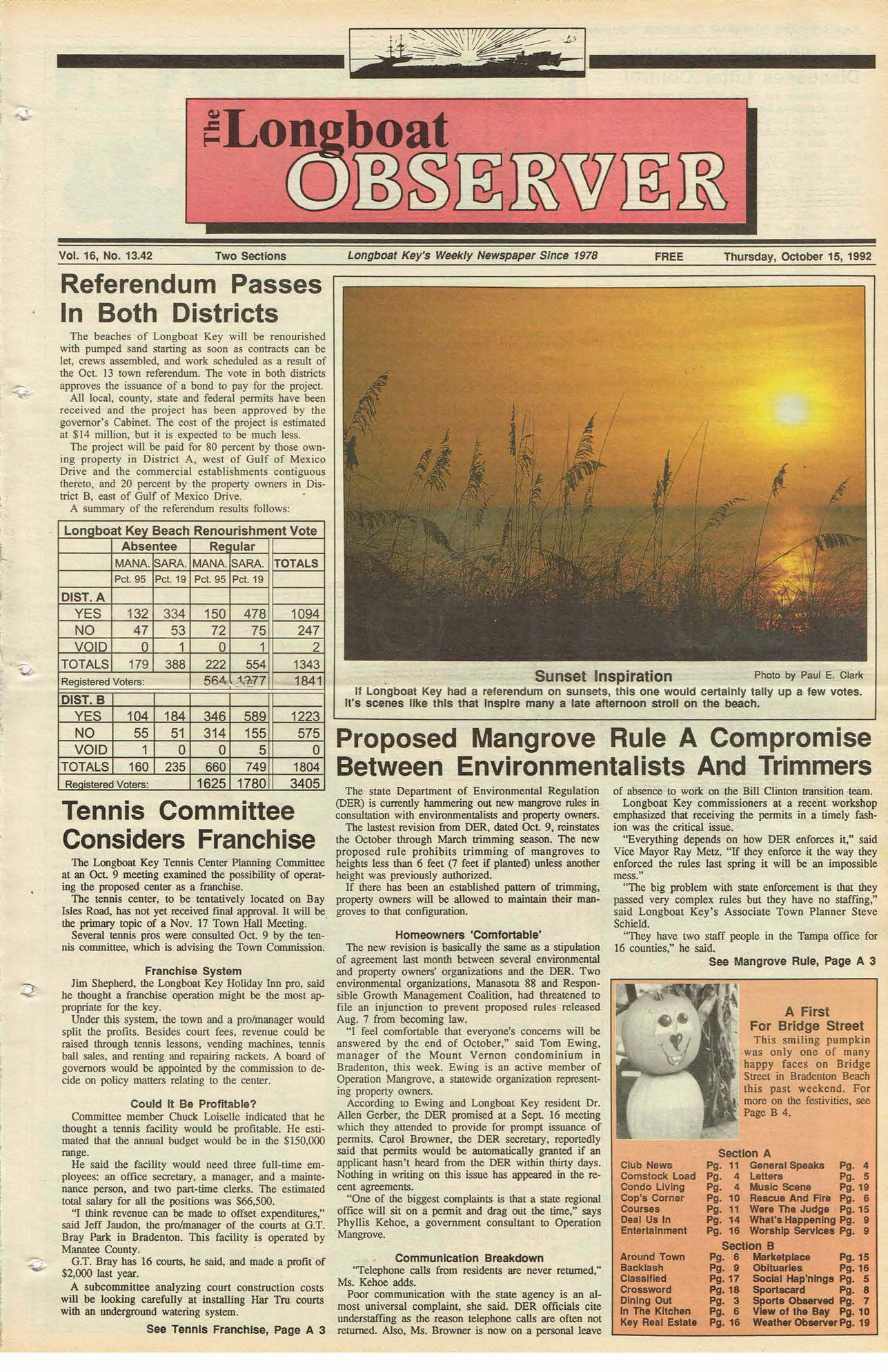 Archives - October 15 1992 - Page 1