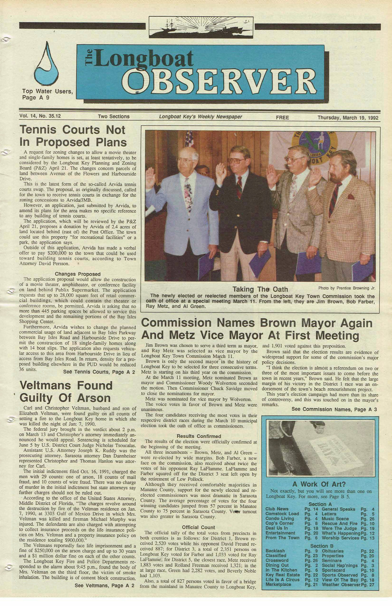 Archives - March 19 1992 - Page 1