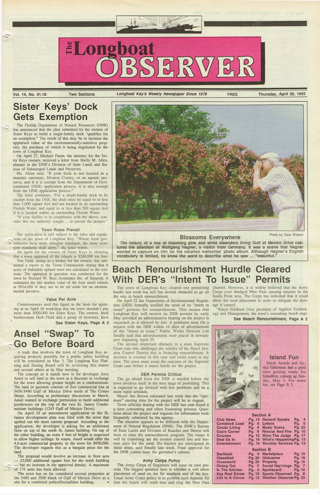 Archives - April 30 1992 - Page 1