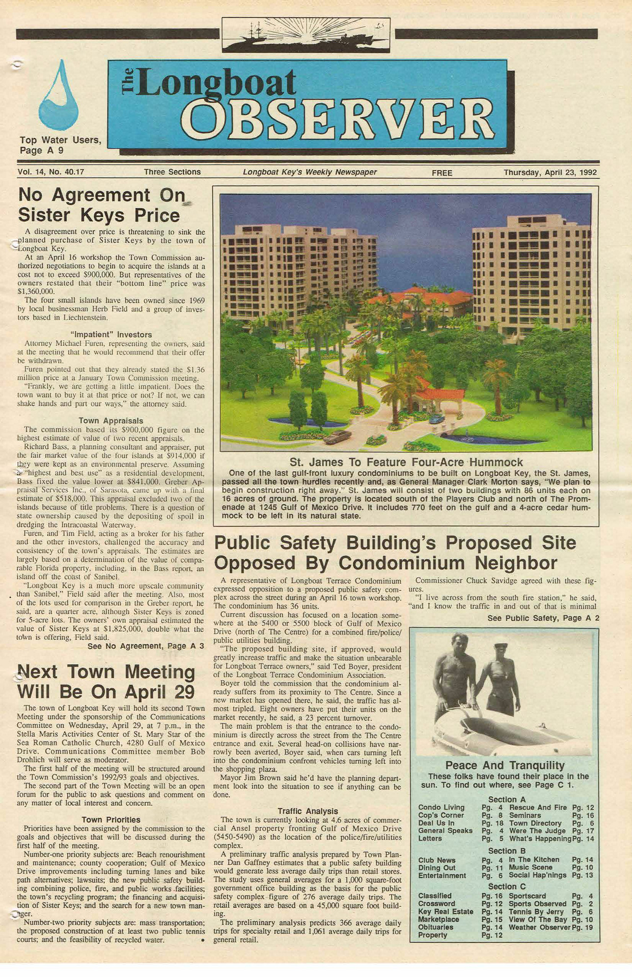 Archives - April 23 1992 - Page 1