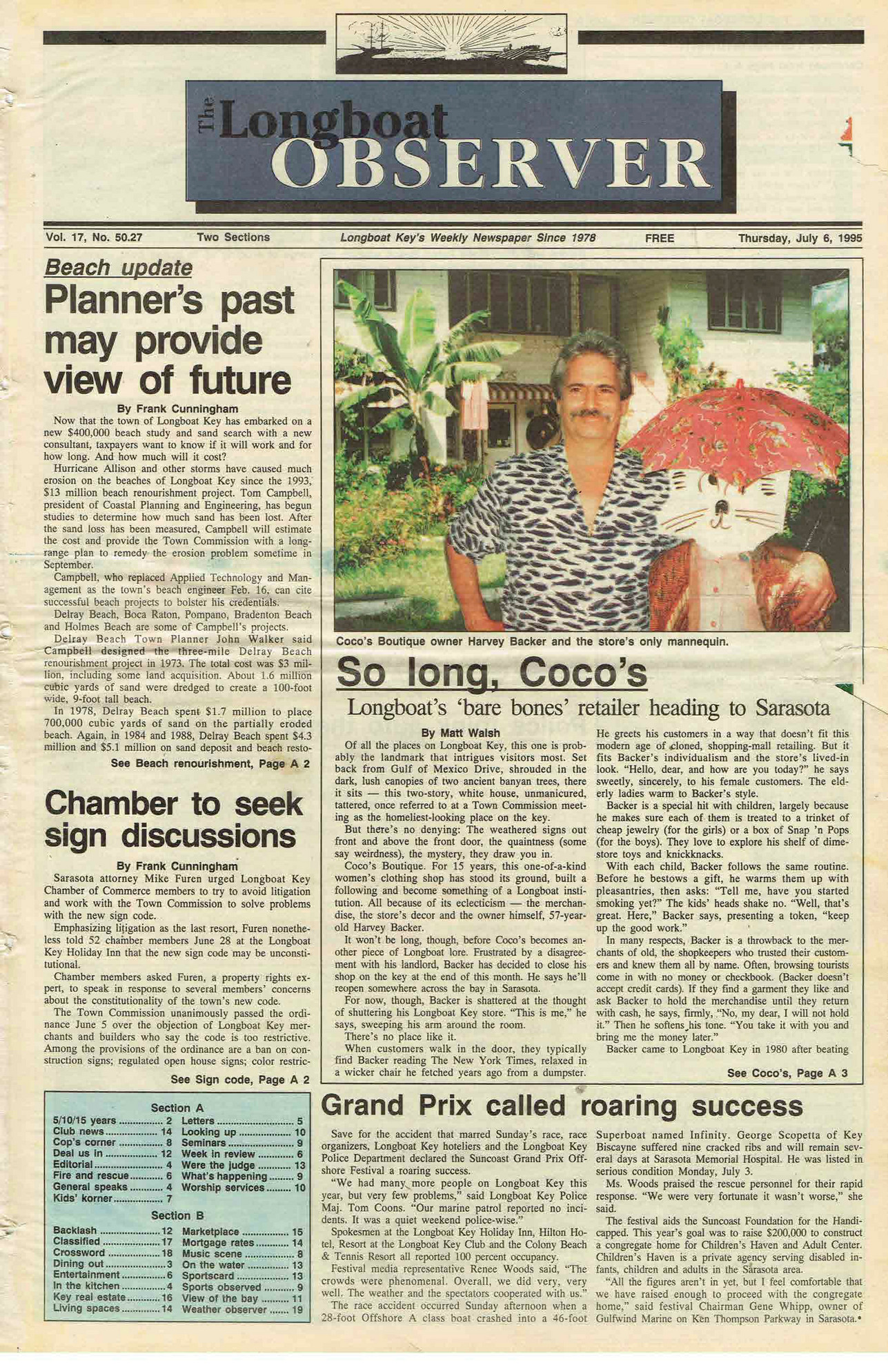 Archives - July 6 1995 - Page 1