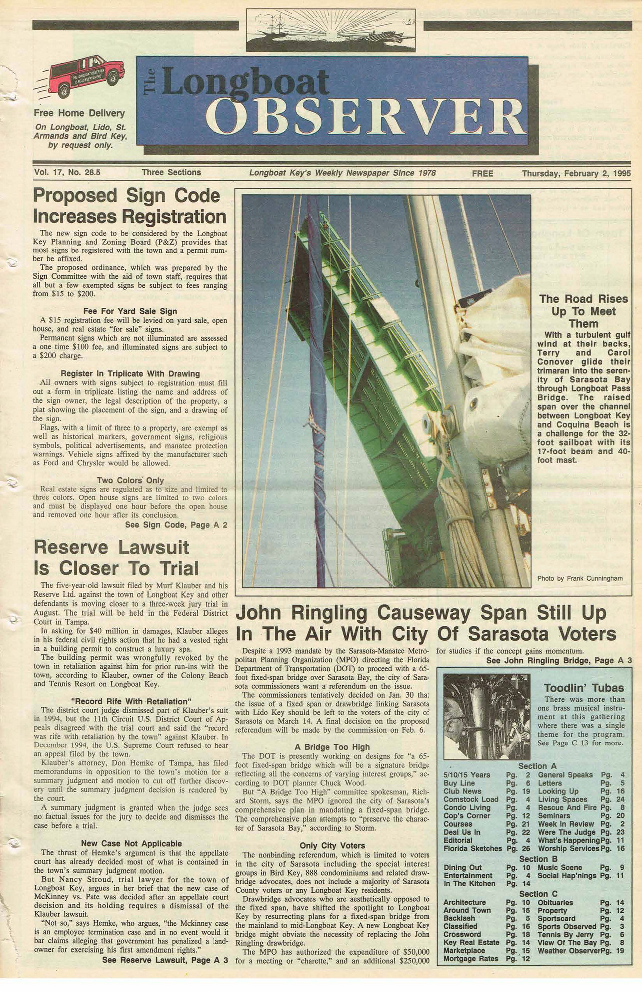 Archives - February 2 1995 - Page 1