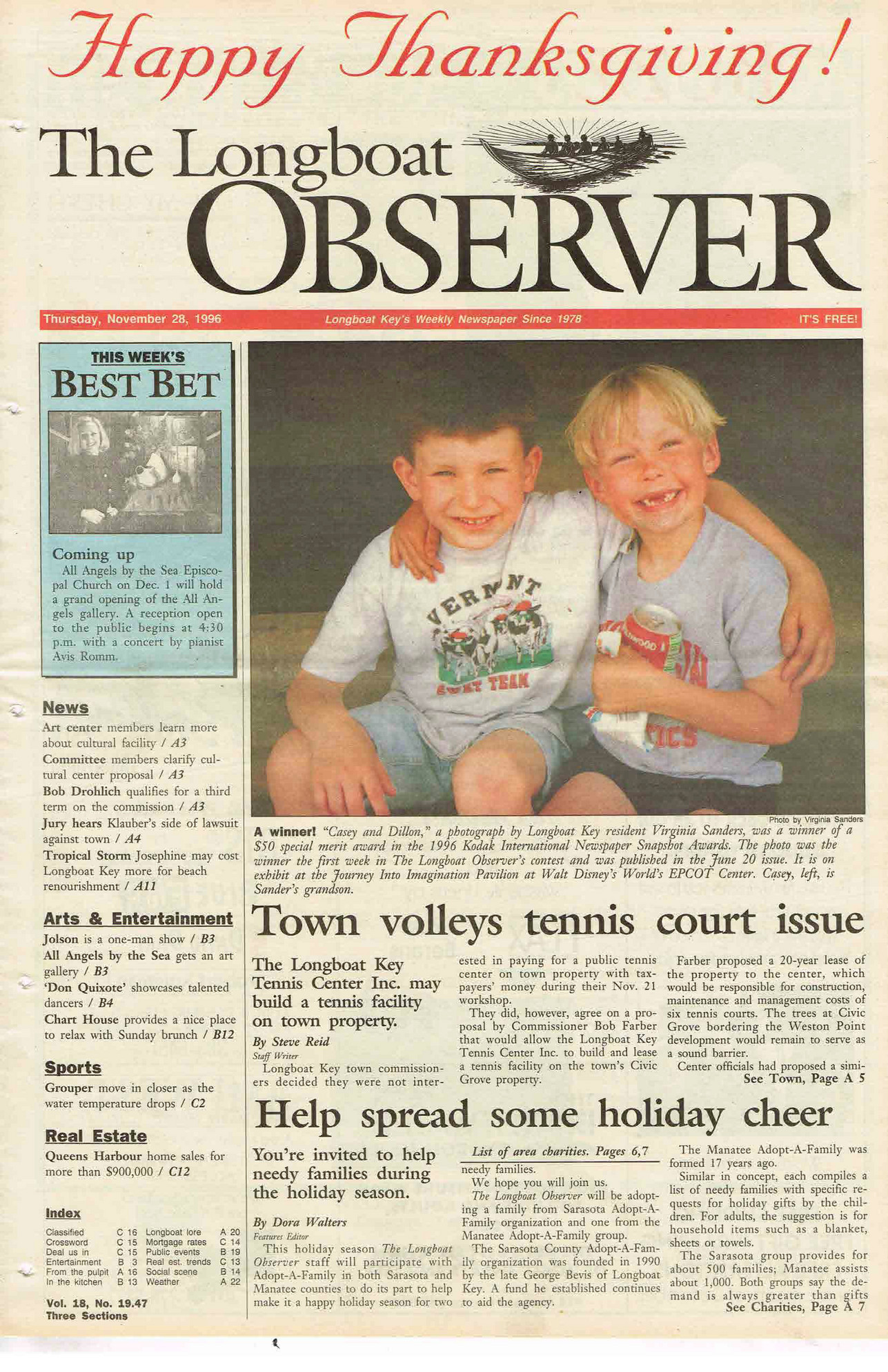 Archives November 28 1996 Page 1 Archives November 28 1996 Page 1