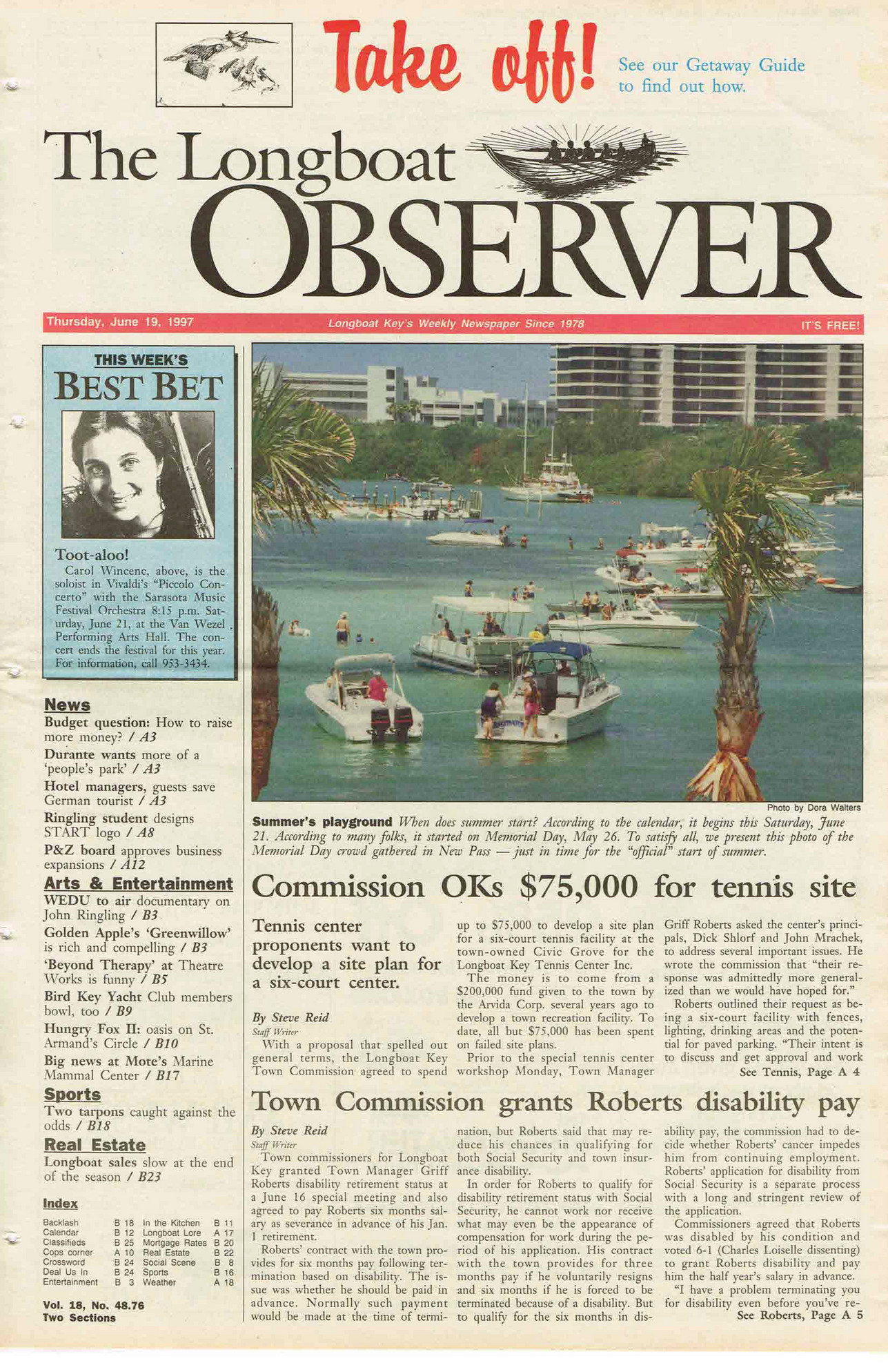Archives - June 19 1997 - Page 1