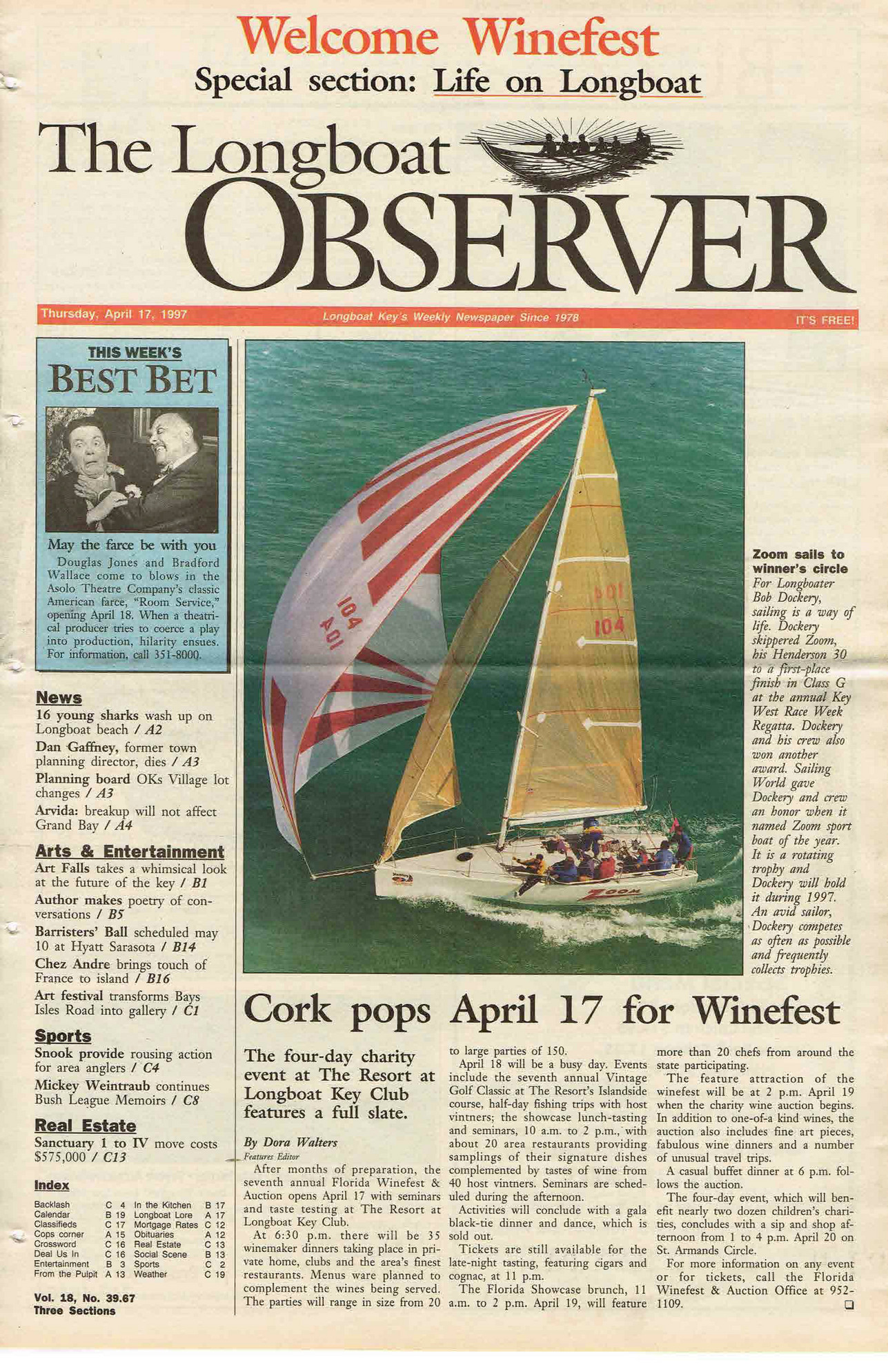 Archives - April 17 1997 - Page 1