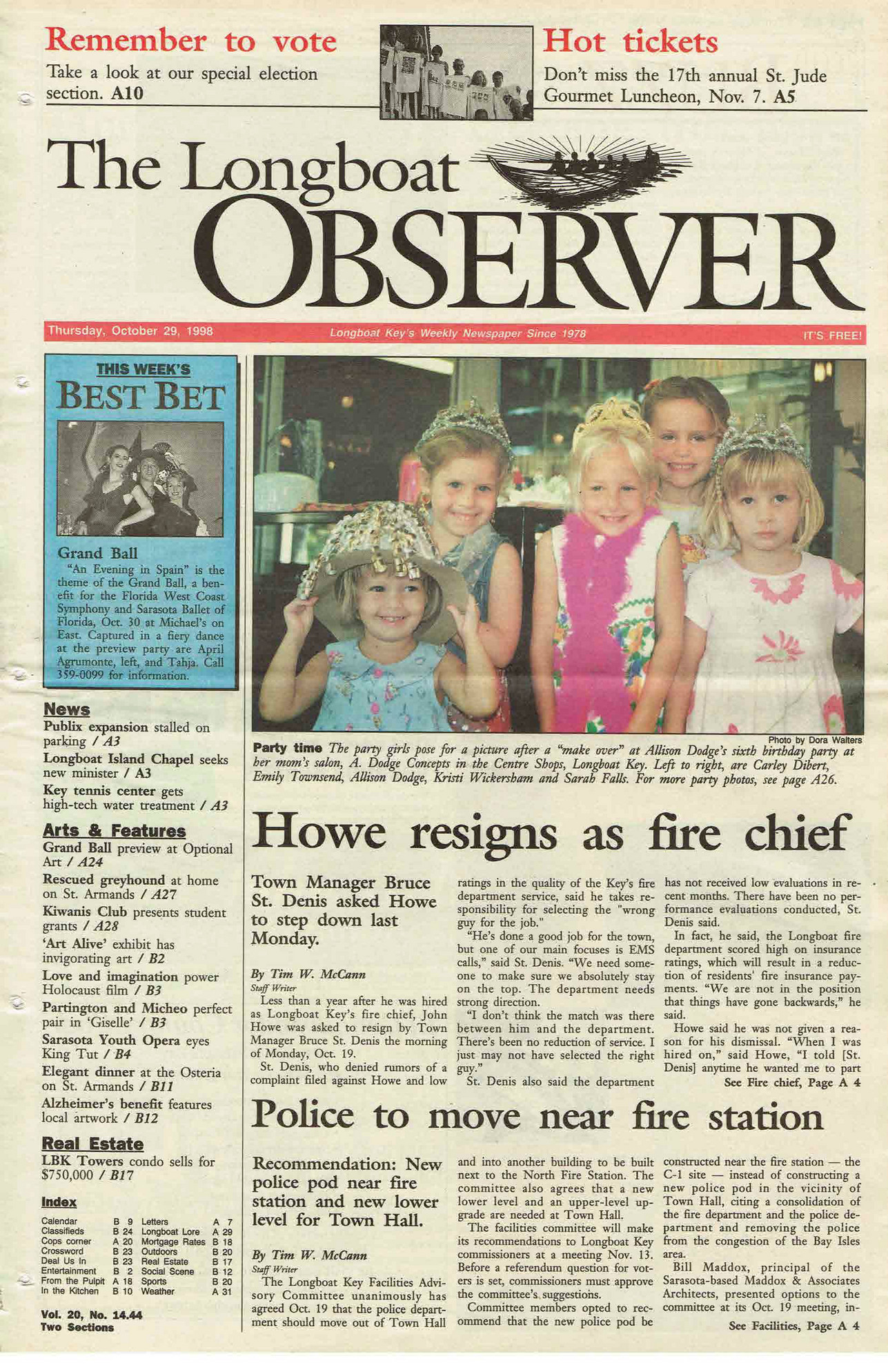 Archives - October 29 1998 - Page 1