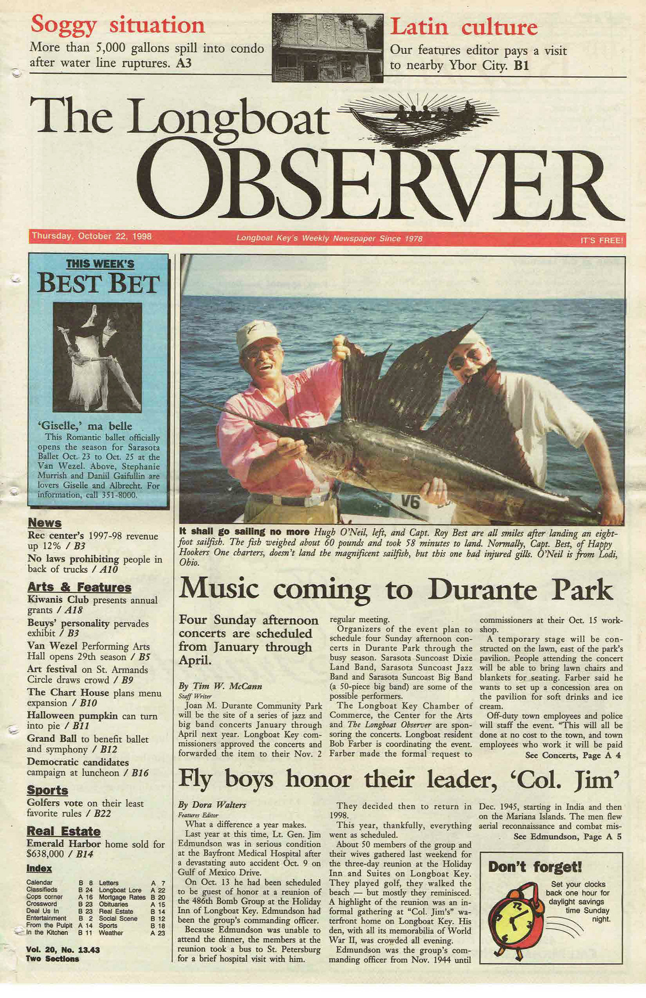 Archives - October 22 1998 - Page 1