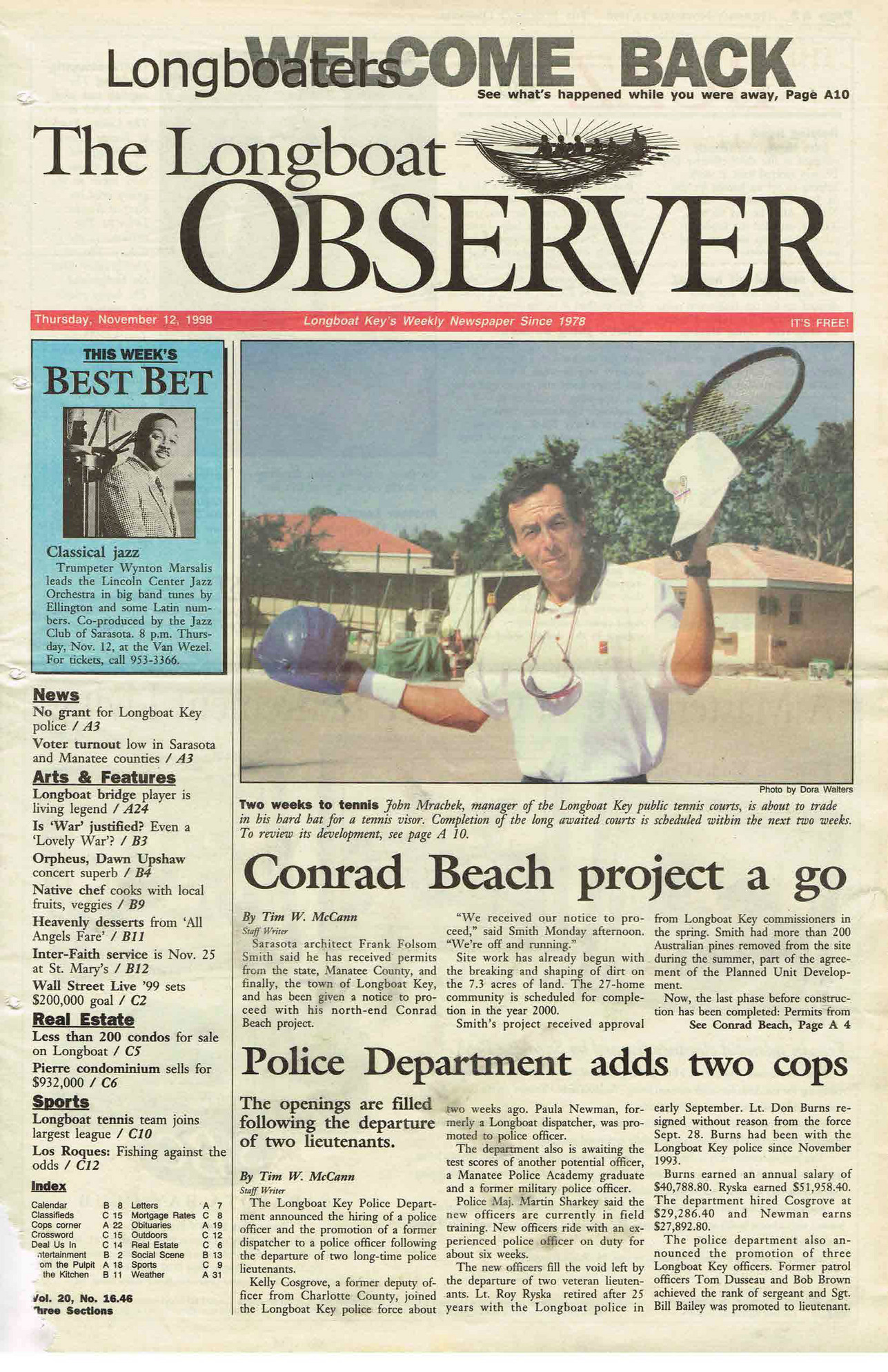 Archives - November 12 1998 - Page 1