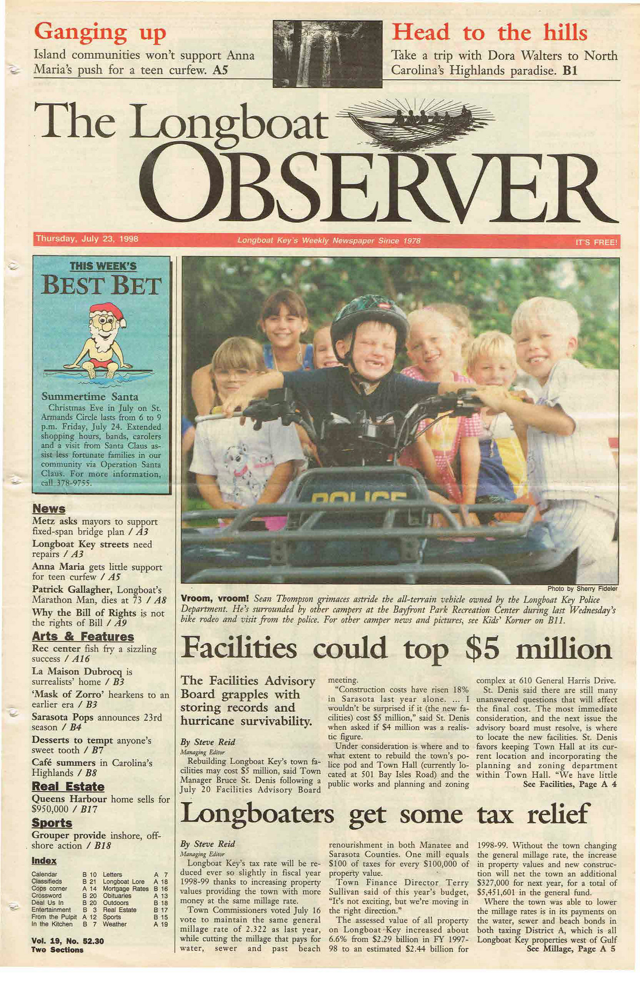Archives - July 23 1998 - Page 1