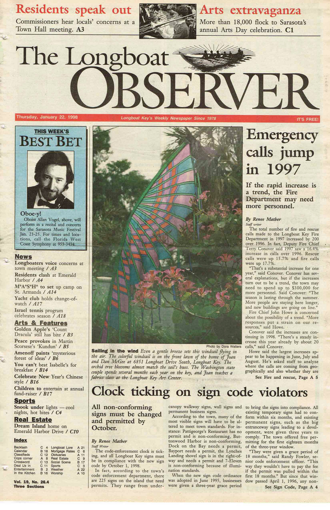 Archives - January 22 1998 - Page 1