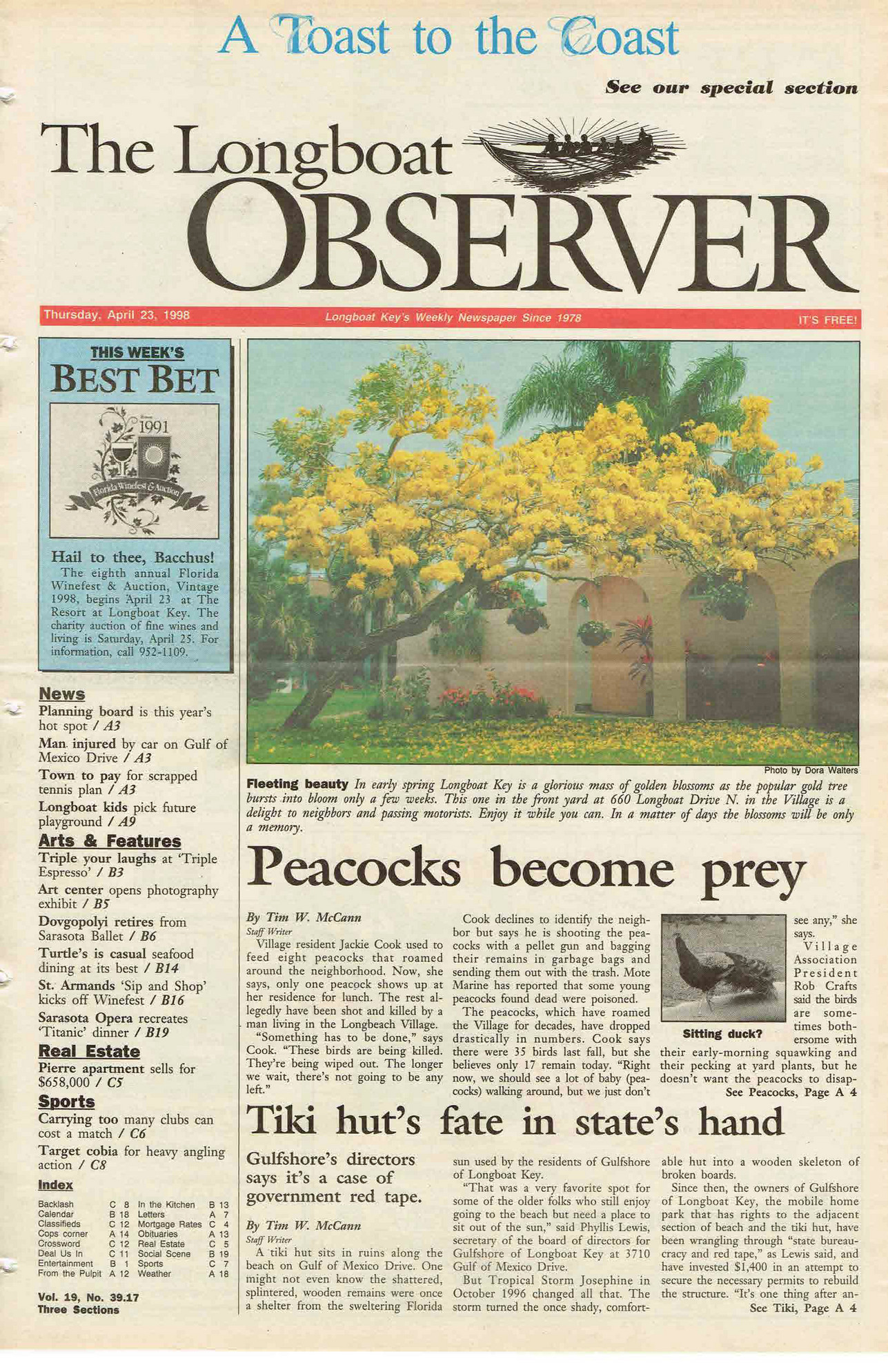 Archives - April 23 1998 - Page 1