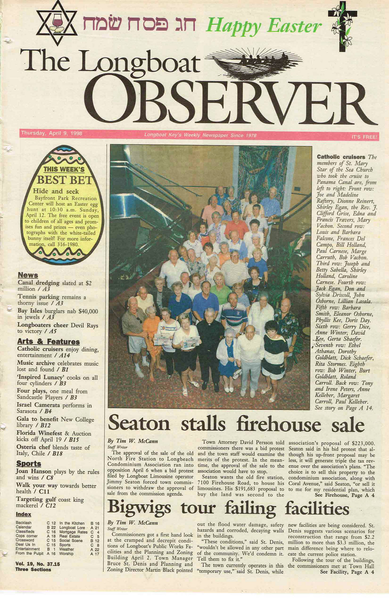 Archives - April 9 1998 - Page 1