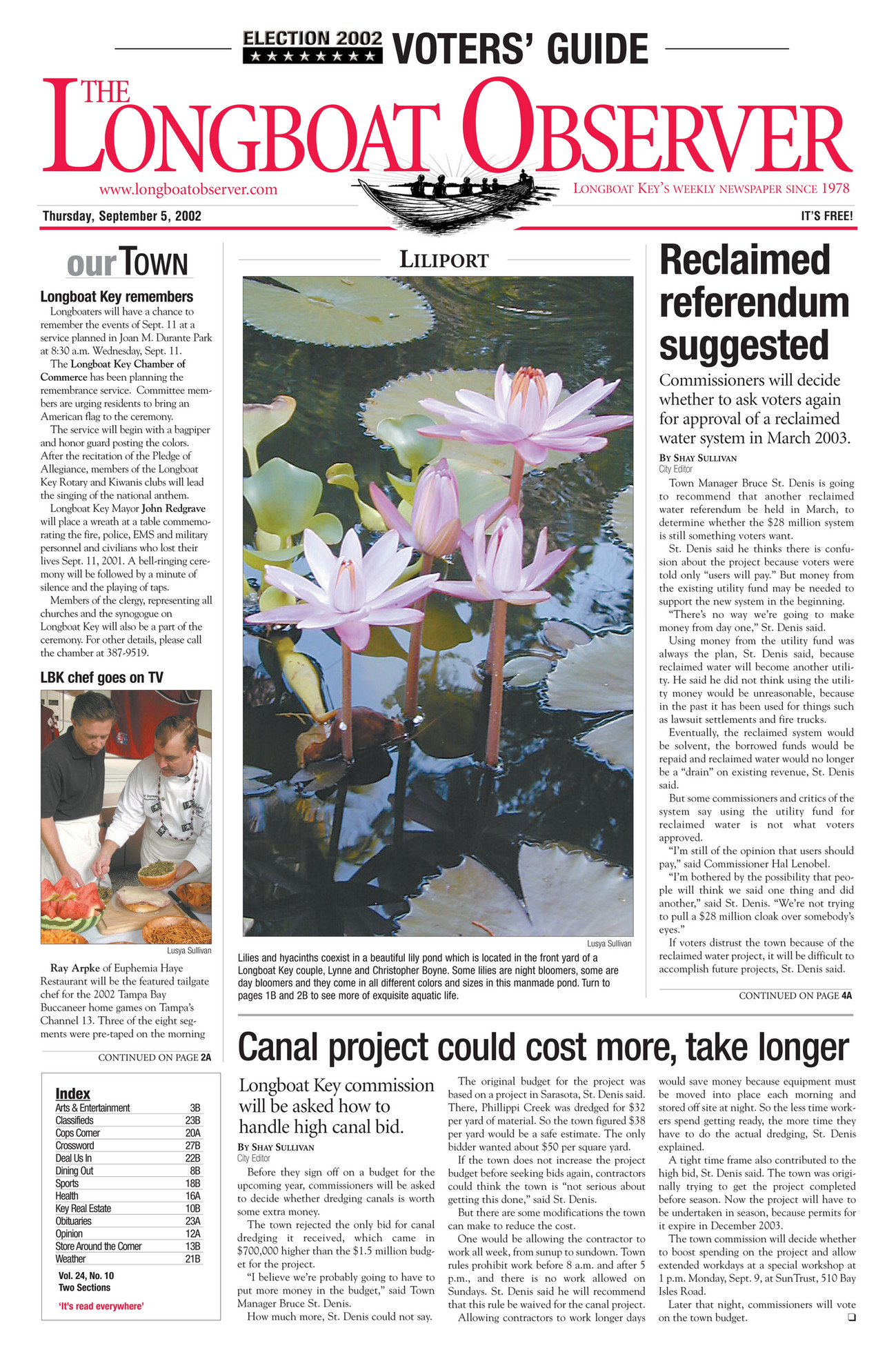 Archives - September 5 2002 - Page 1