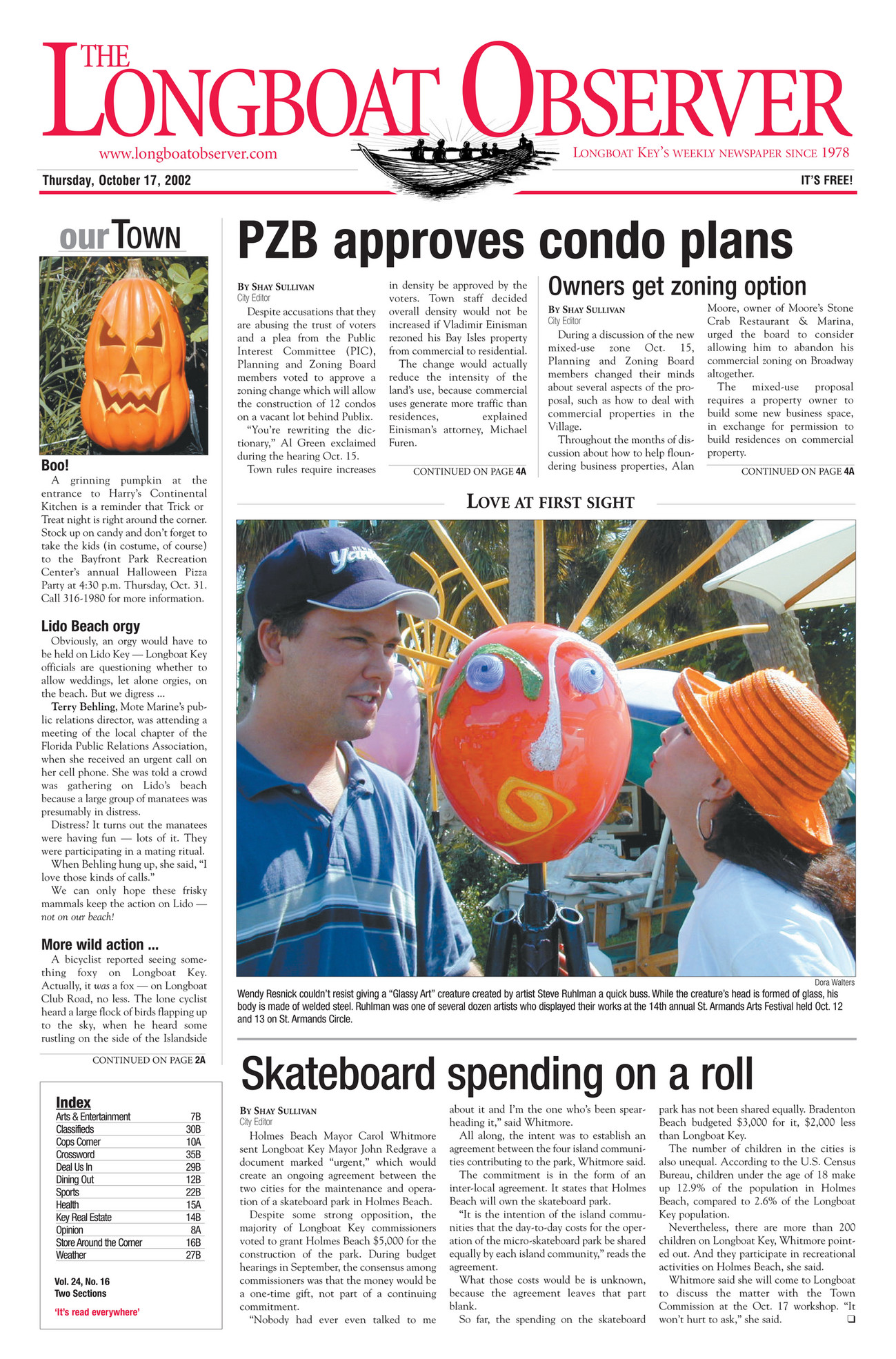 Archives - October 17 2002 - Page 1