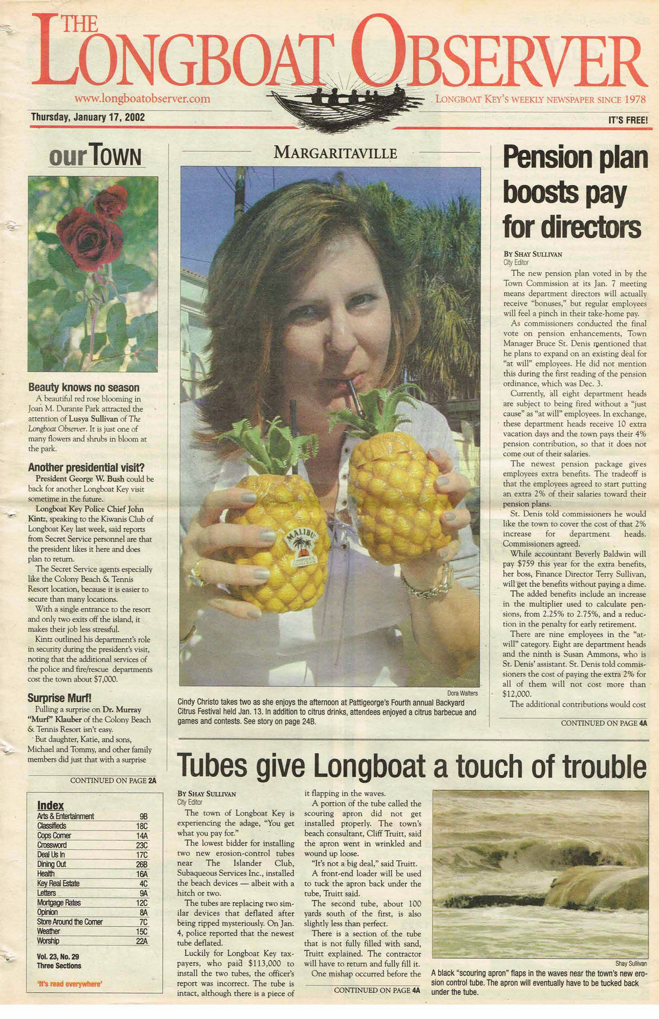 Archives - January 17 2002 - Page 1