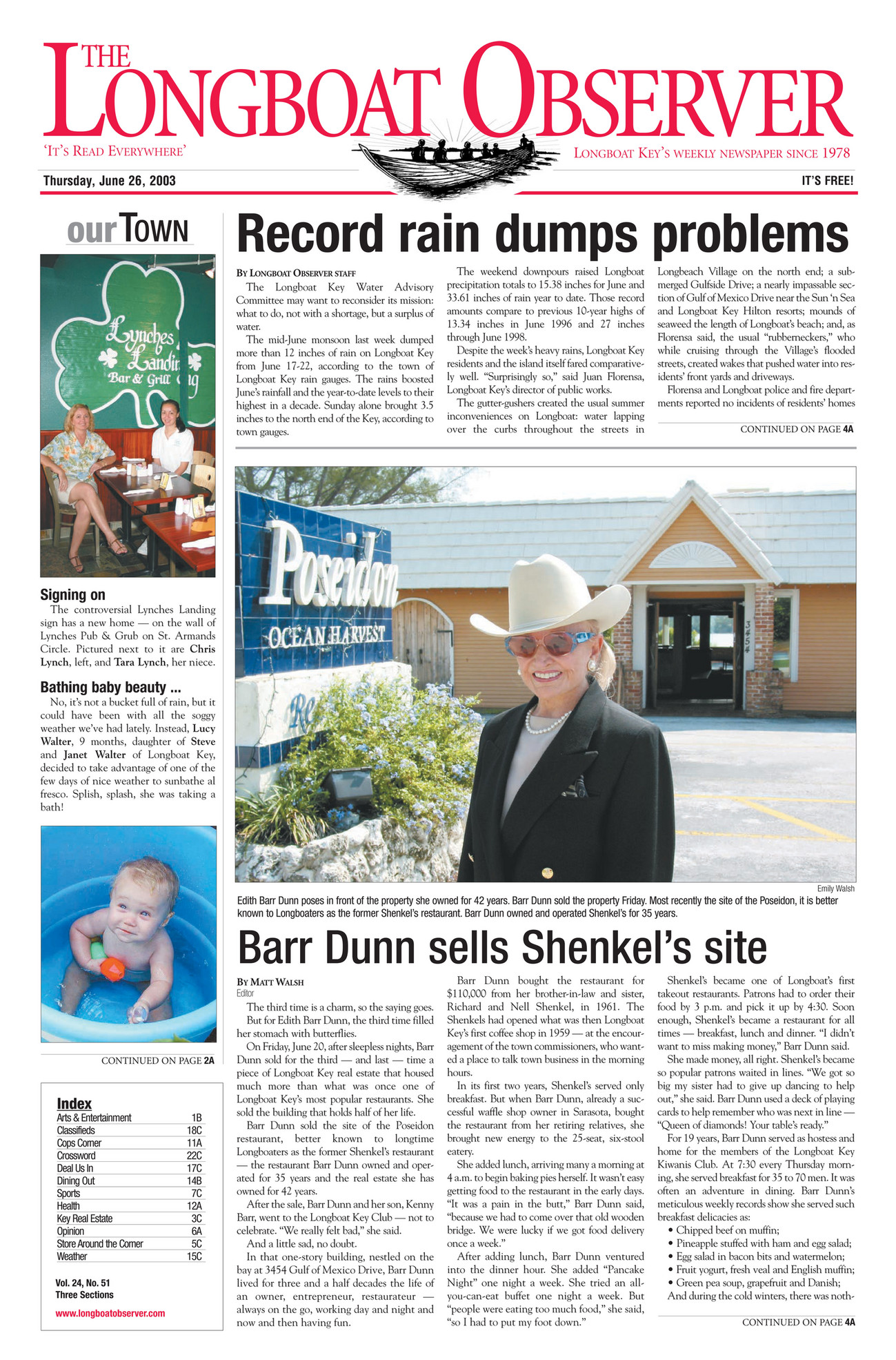 Archives - June 26 2003 - Page 1