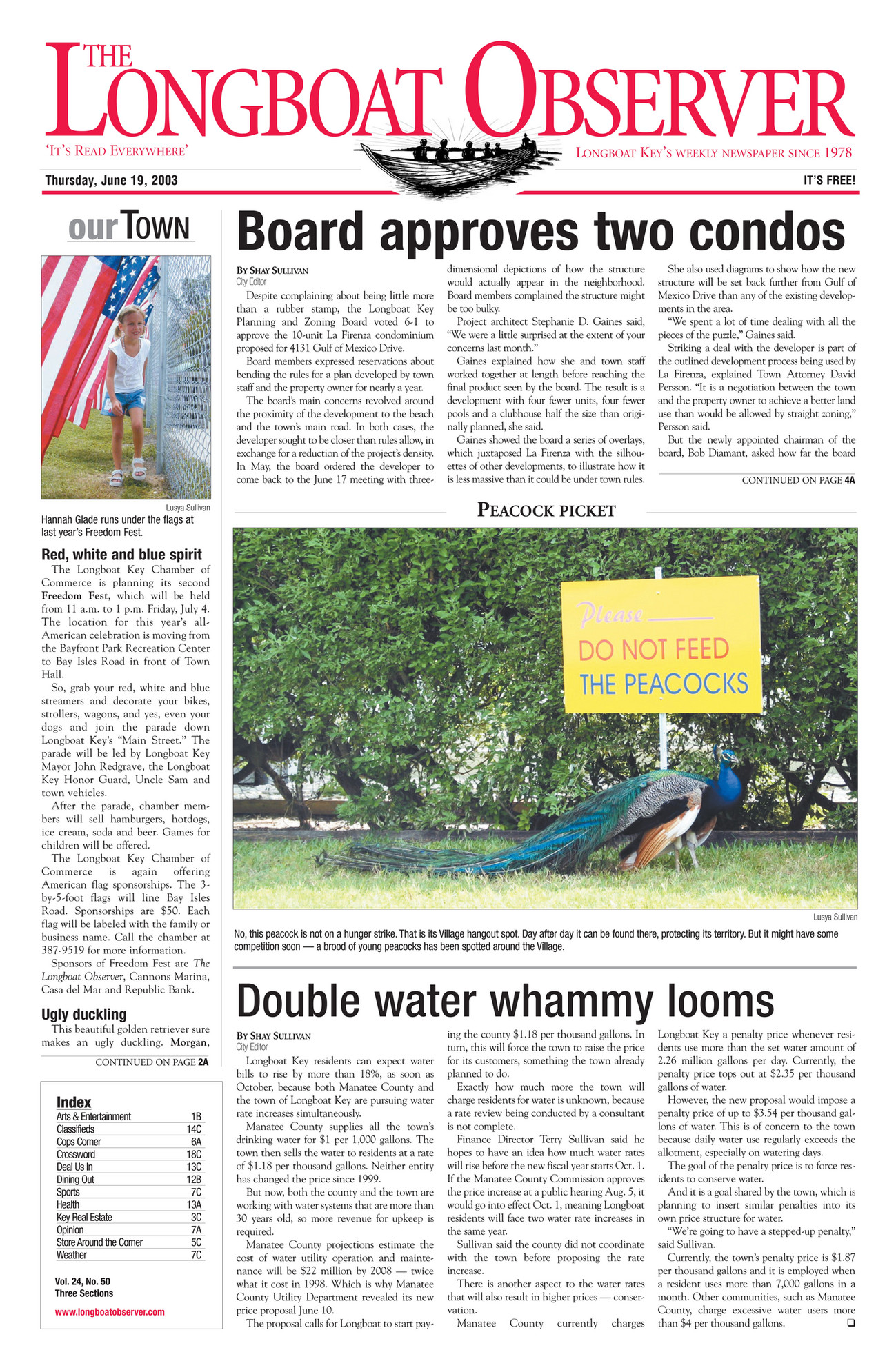 Archives - June 19 2003 - Page 1