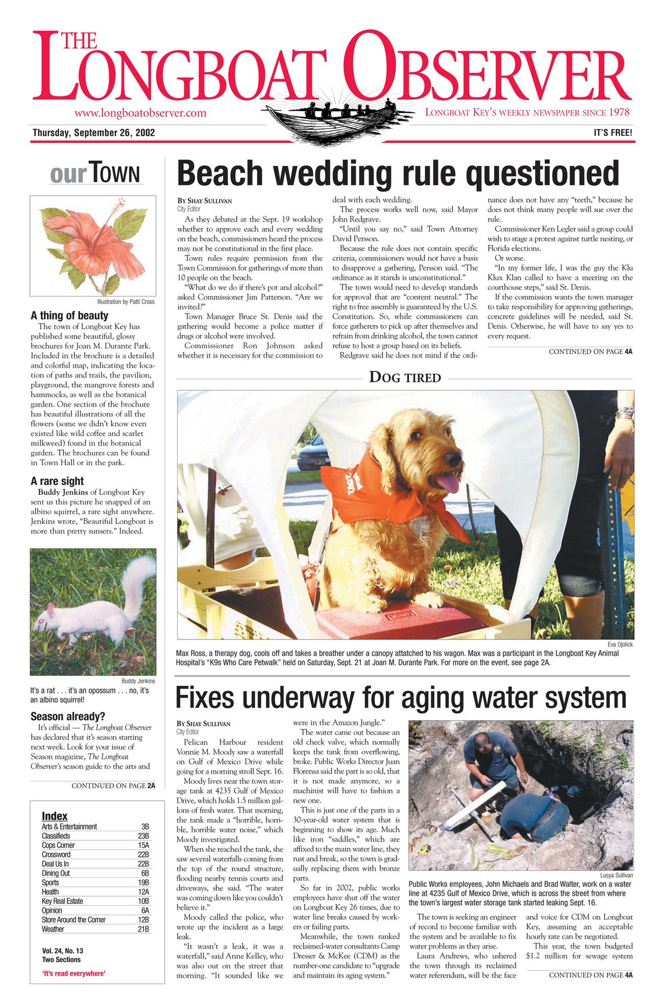 Archives - September 26 2002 - Page 1