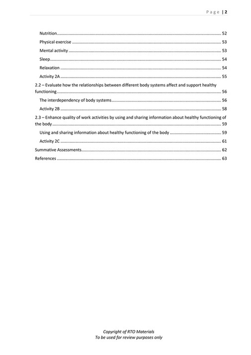 RTO Materials - HLTAAP001 Learner Guide V1.2 - Page 2-3
