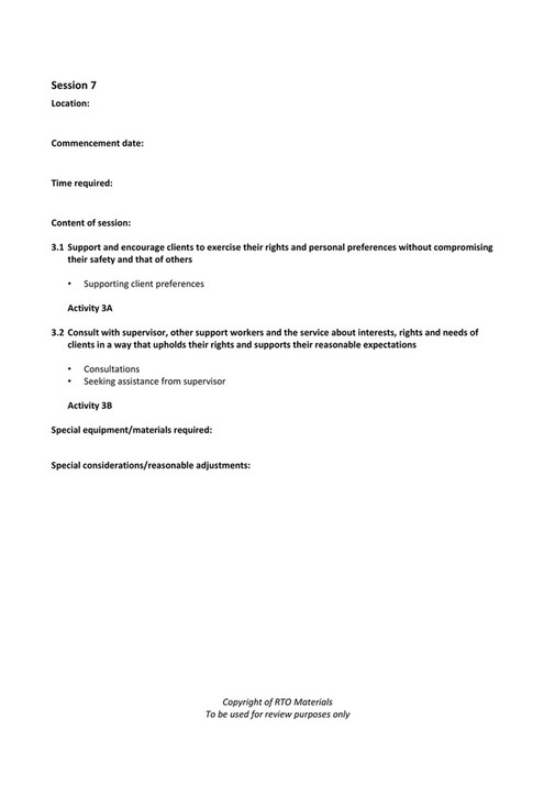RTO Materials - CHCADV001 Session Plan V1.0 - Page 8-9
