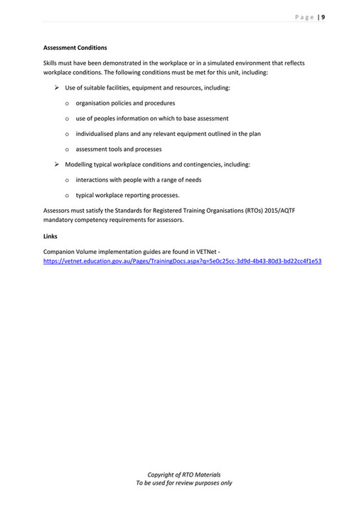 RTO Materials - CHCCCS004 Learner Guide V1.0 - Page 10-11