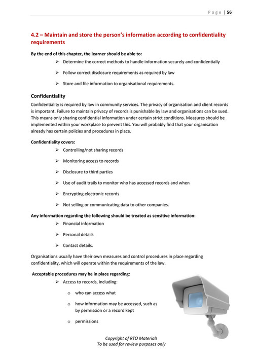 RTO Materials - CHCCCS004 Learner Guide V1.0 - Page 56-57