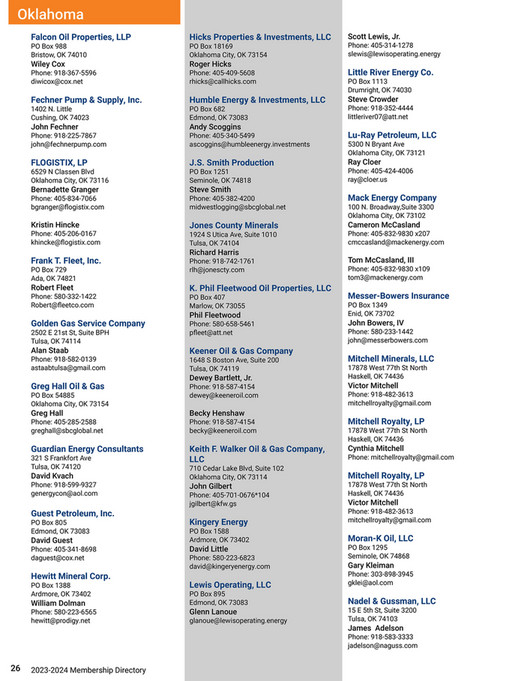 newsletter - NSWA Membership Directory-2023-2024 - Page 26-27 - Created ...