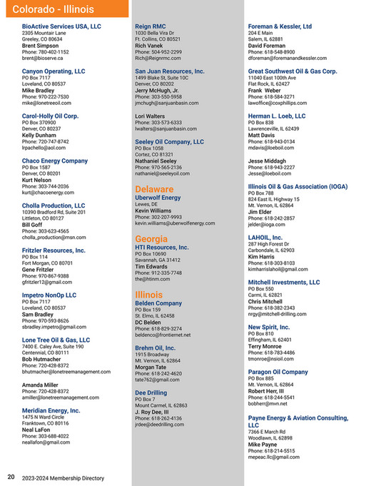 newsletter - NSWA Membership Directory-2023-2024 - Page 20-21 - Created with Publitas.com