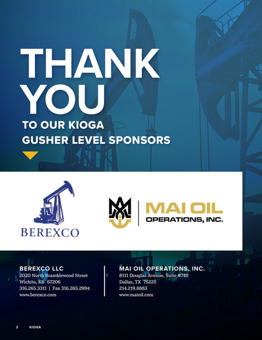 newsletter - KIOGA 2025 Convention Guide - Page 2-3 - Created with ...