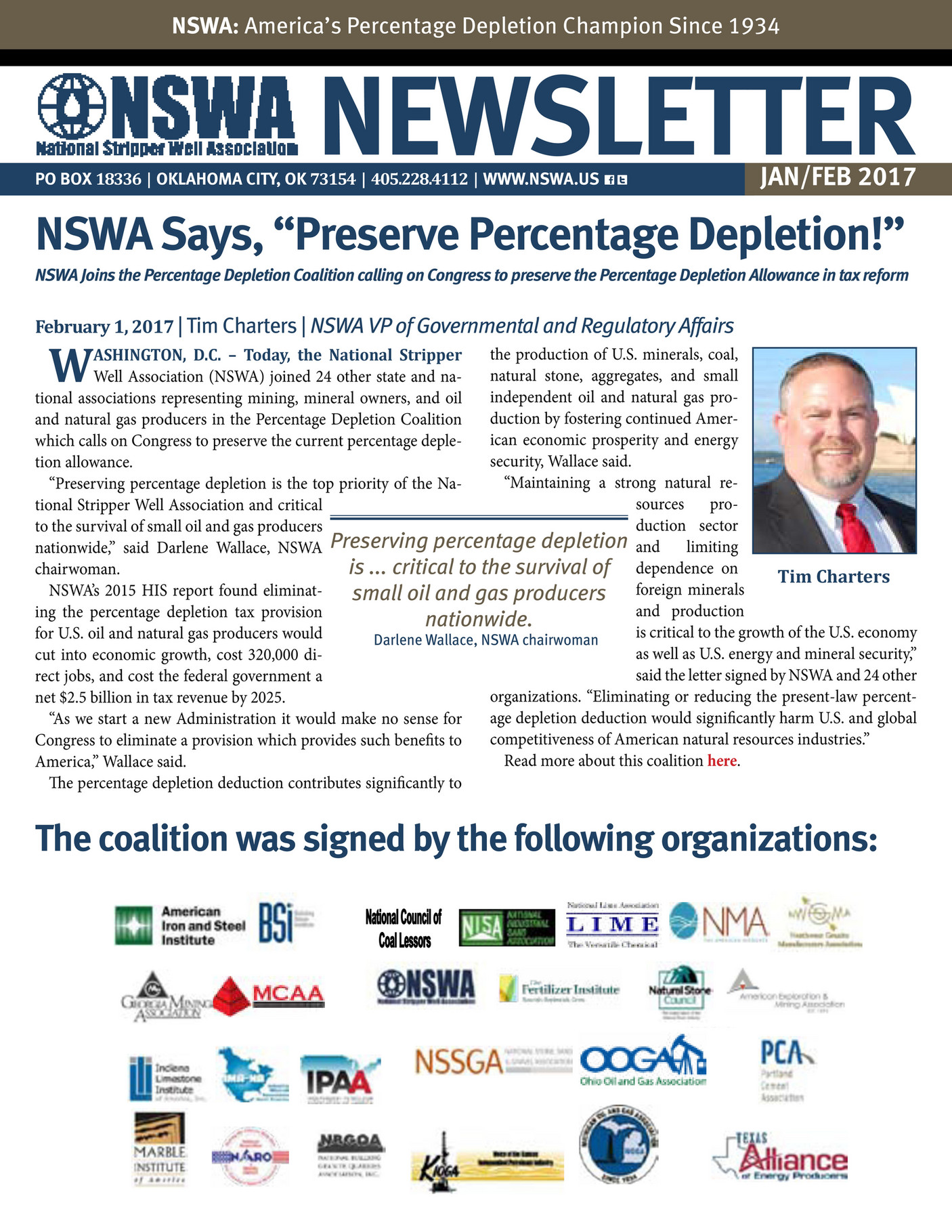 newsletter - NSWA Newsletter - January/February 2017 - Page 1 - Created with Publitas.com