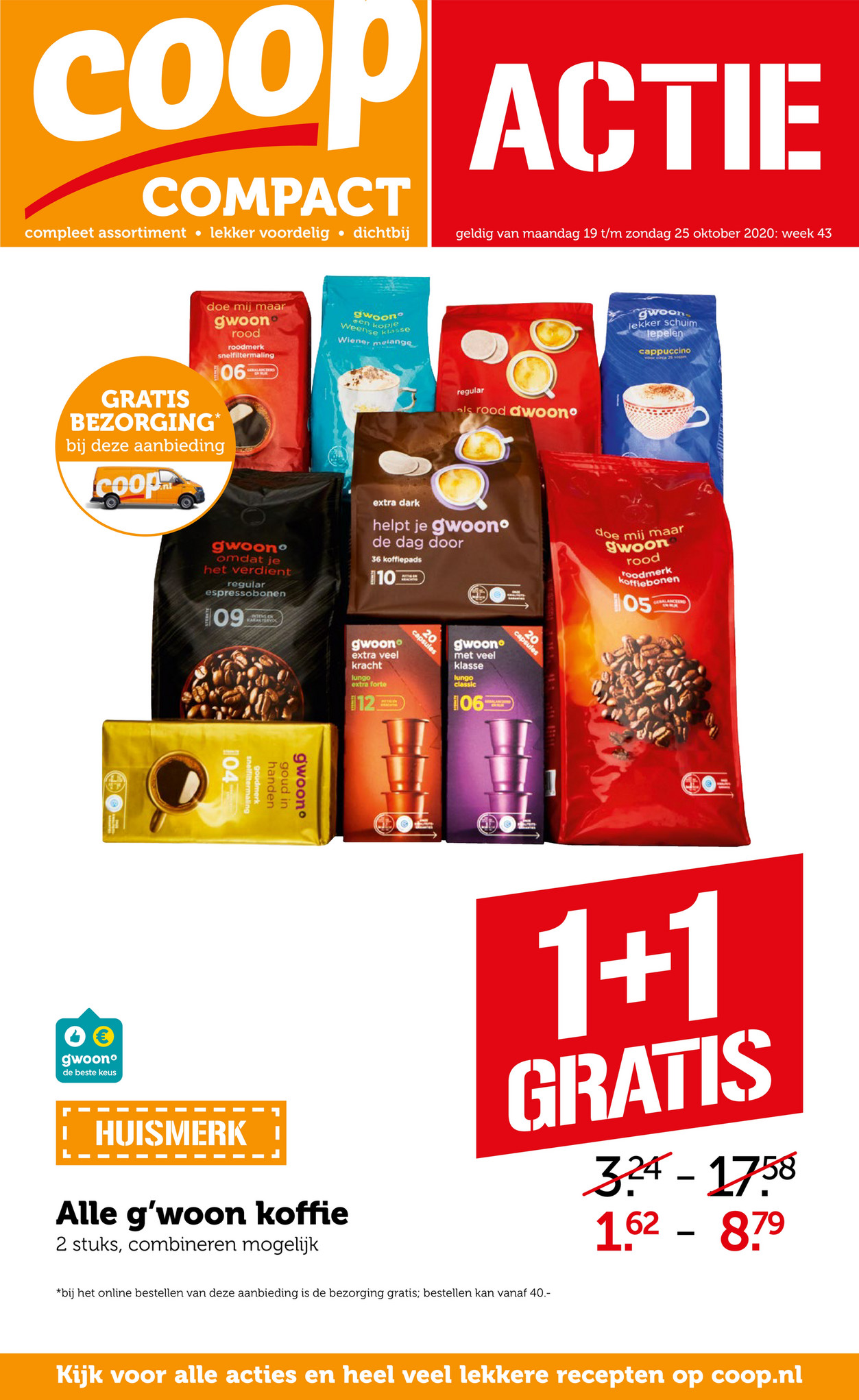 Coop Supermarkten - Compact Folder Week 43 2020 - Pagina 1