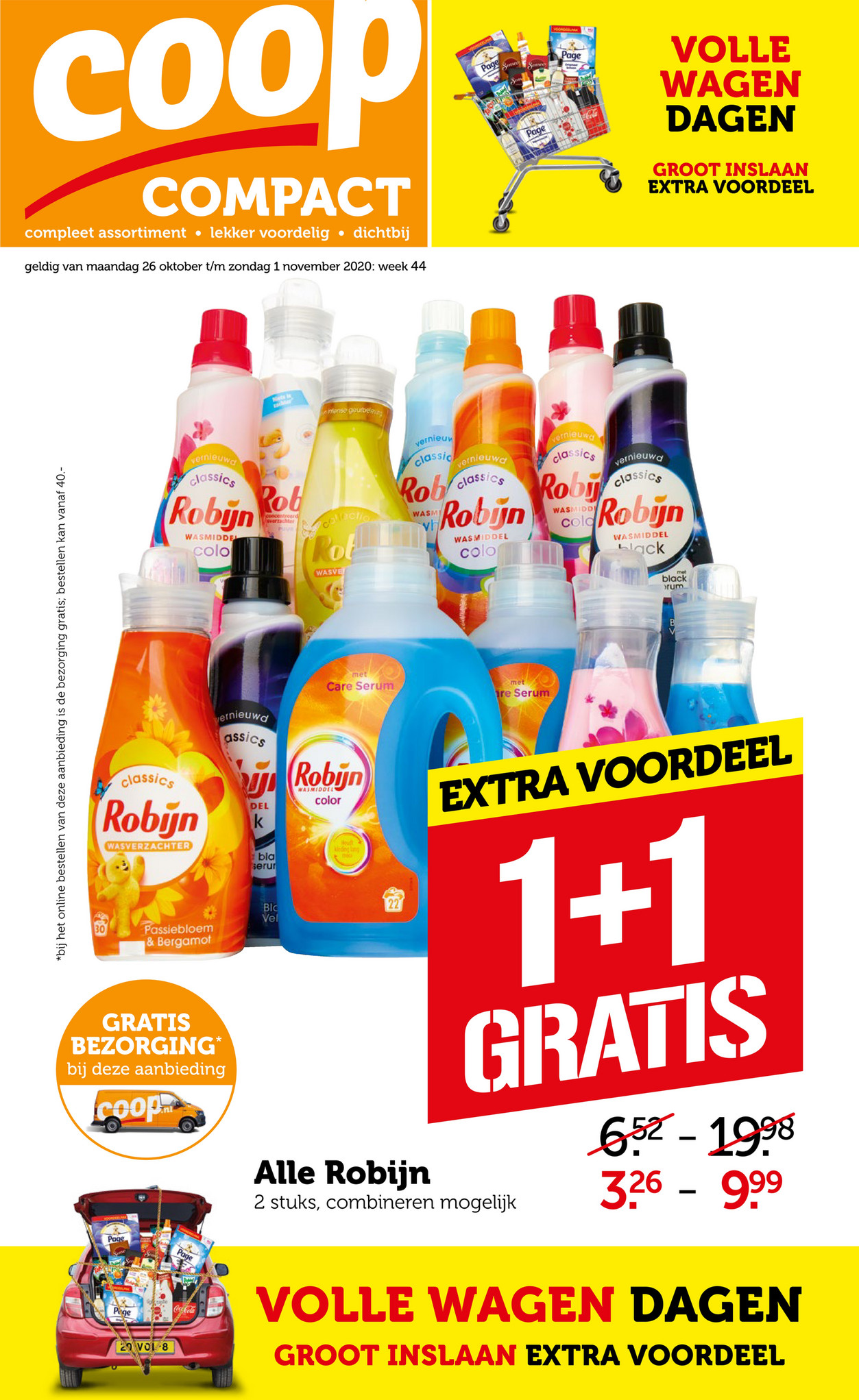 Coop Supermarkten - Compact Folder Week 44 2020 - Pagina 1