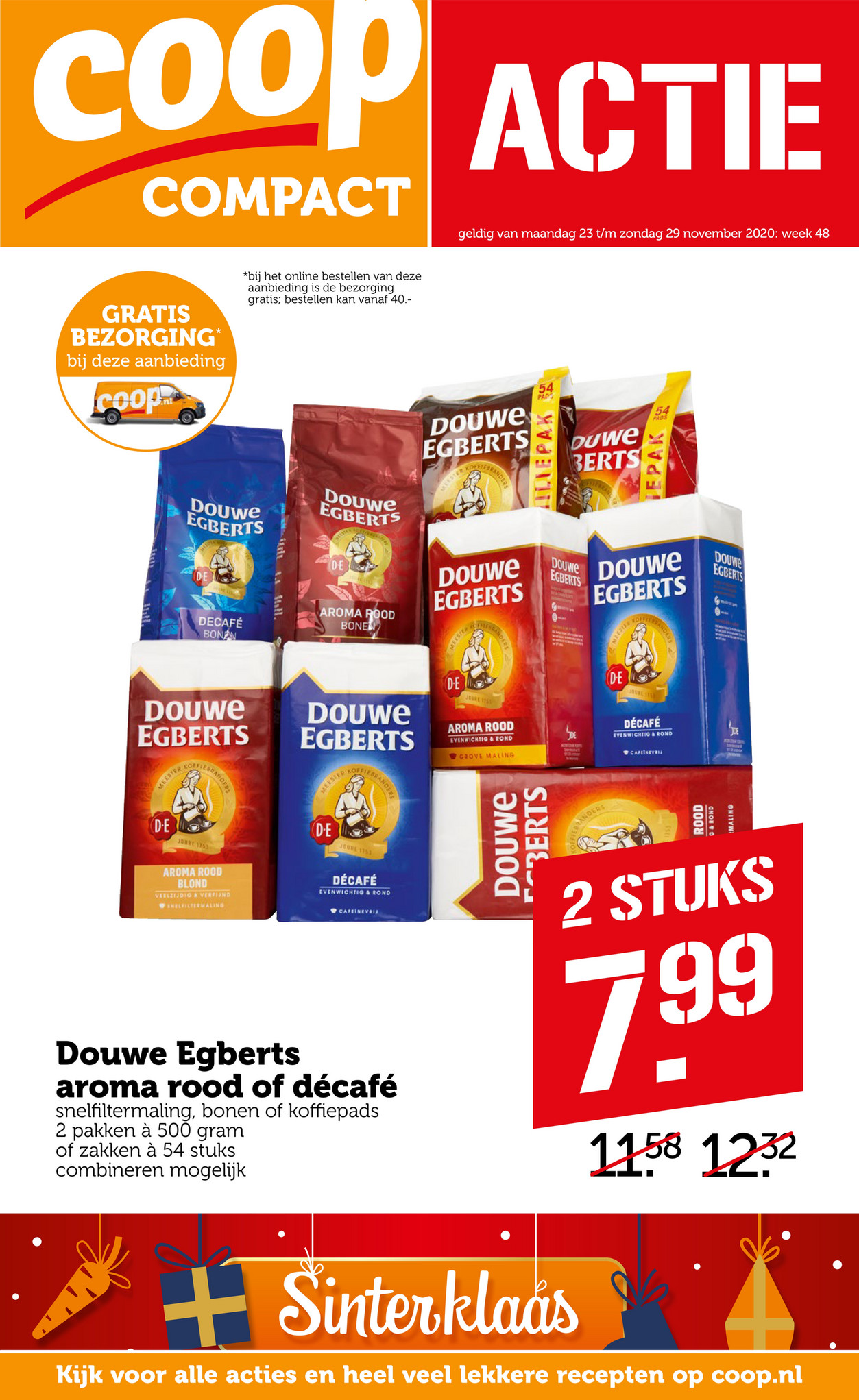 Coop Supermarkten - Compact Folder Week 48 2020 - Pagina 1