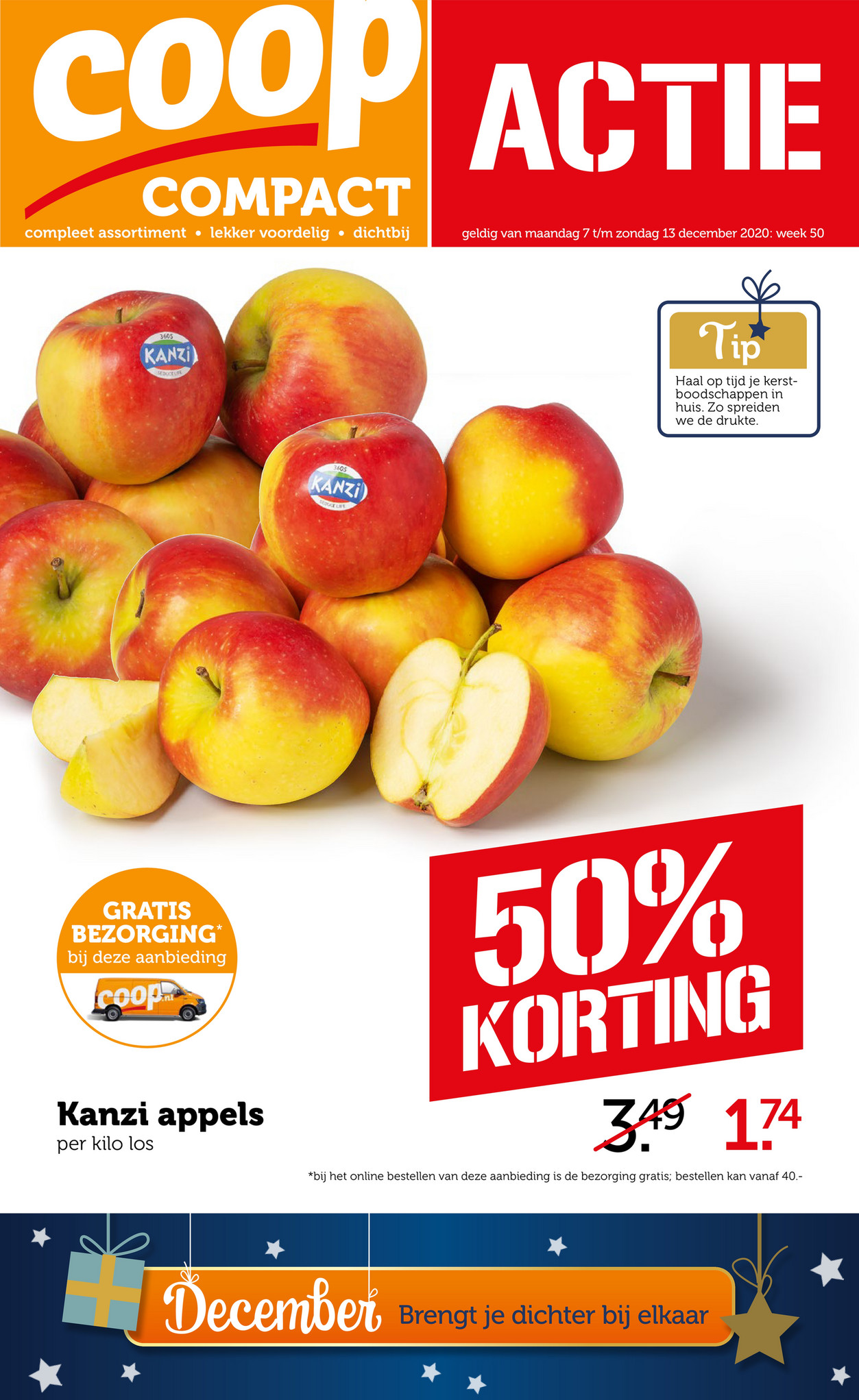 Coop Supermarkten - Compact Folder Week 50 2020 - Pagina 1