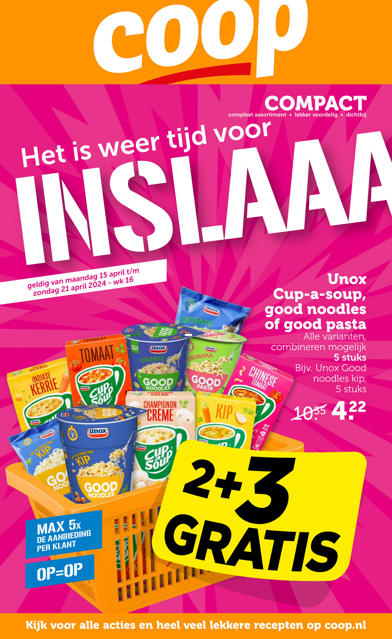 Coop Supermarkten - Coop Supermarkten - Compact Folder Week 16 2024 ...