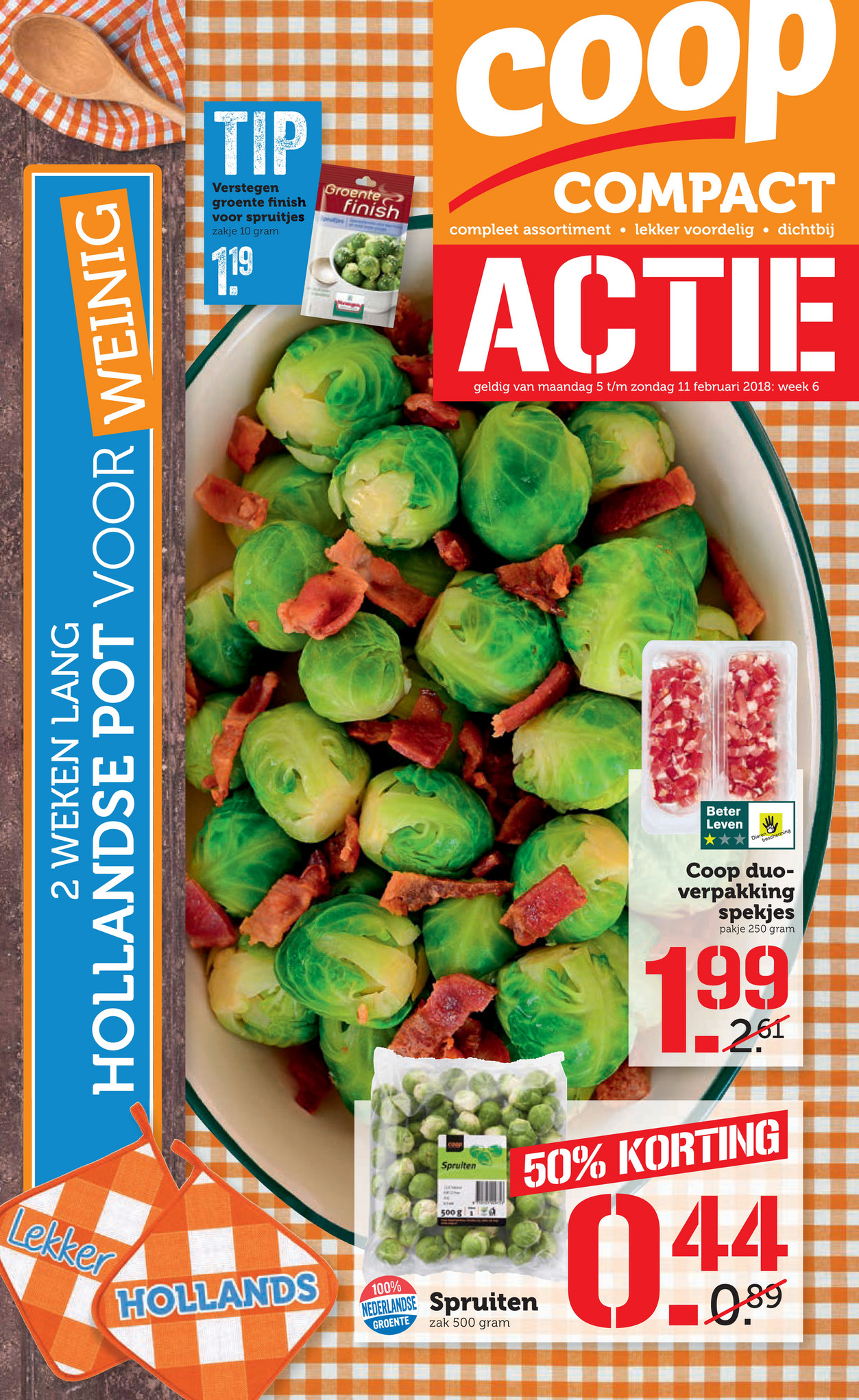 Coop Supermarkten - Coop Compact Folder Week 6 2018 - Pagina 1