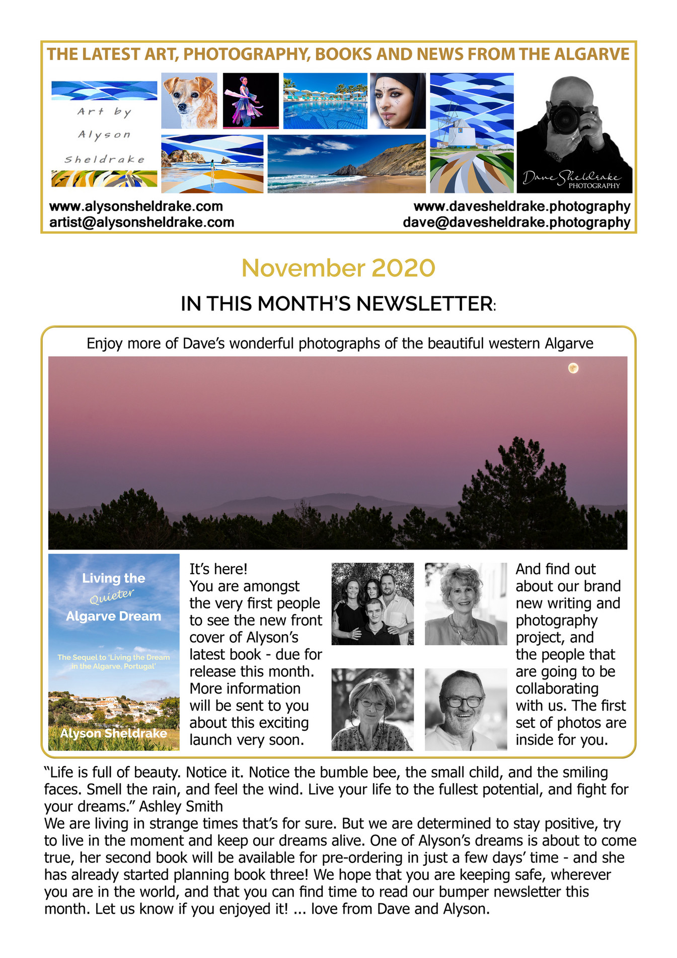 Art, Photography, Books and News from the Algarve - November 2020 ...