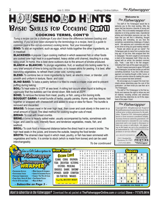 Little Mountain Printing - Current Fishwrapper - Page 2-3 - Created with Publitas.com