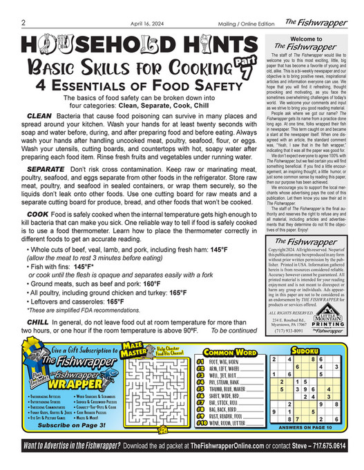 Little Mountain Printing - Current Fishwrapper - Page 2-3 - Created with Publitas.com