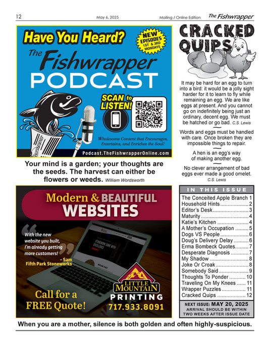 Little Mountain Printing - Current Fishwrapper - Page 12 - Created with Publitas.com