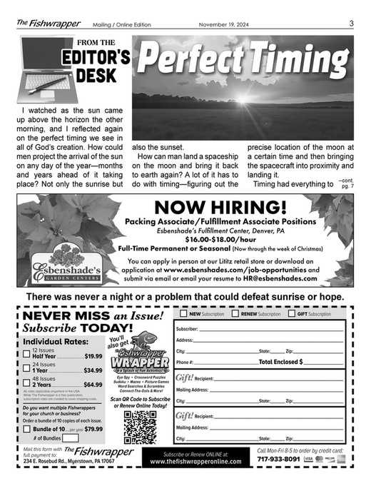 Little Mountain Printing - Current Fishwrapper - Page 2-3 - Created with Publitas.com